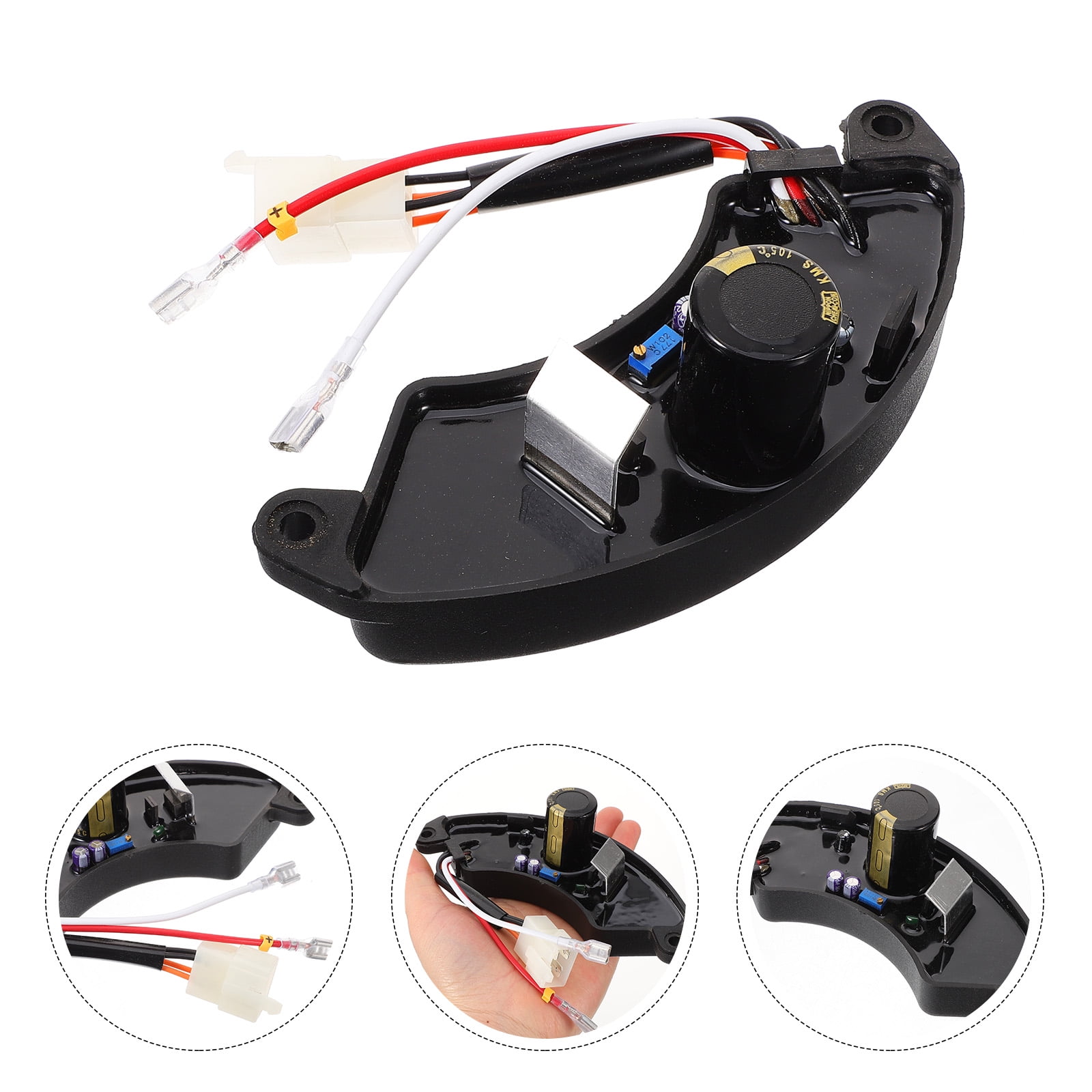 LOLIPPYY Black Voltage Stabilizer for Generator Voltage Regulator ...