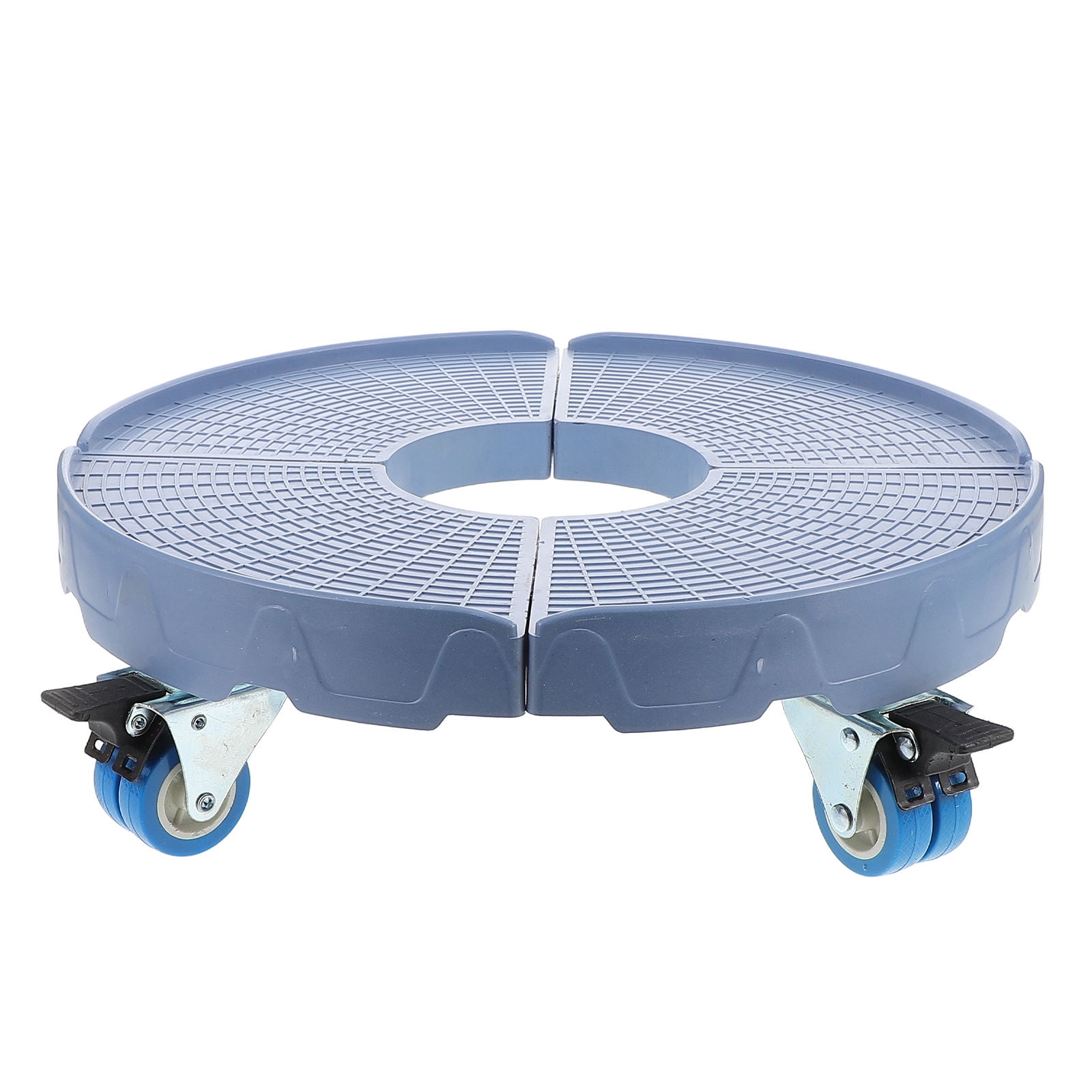 LOLIPPYY Blue Plant Stand with 360 Degree Rotating Wheels for Indoor ...