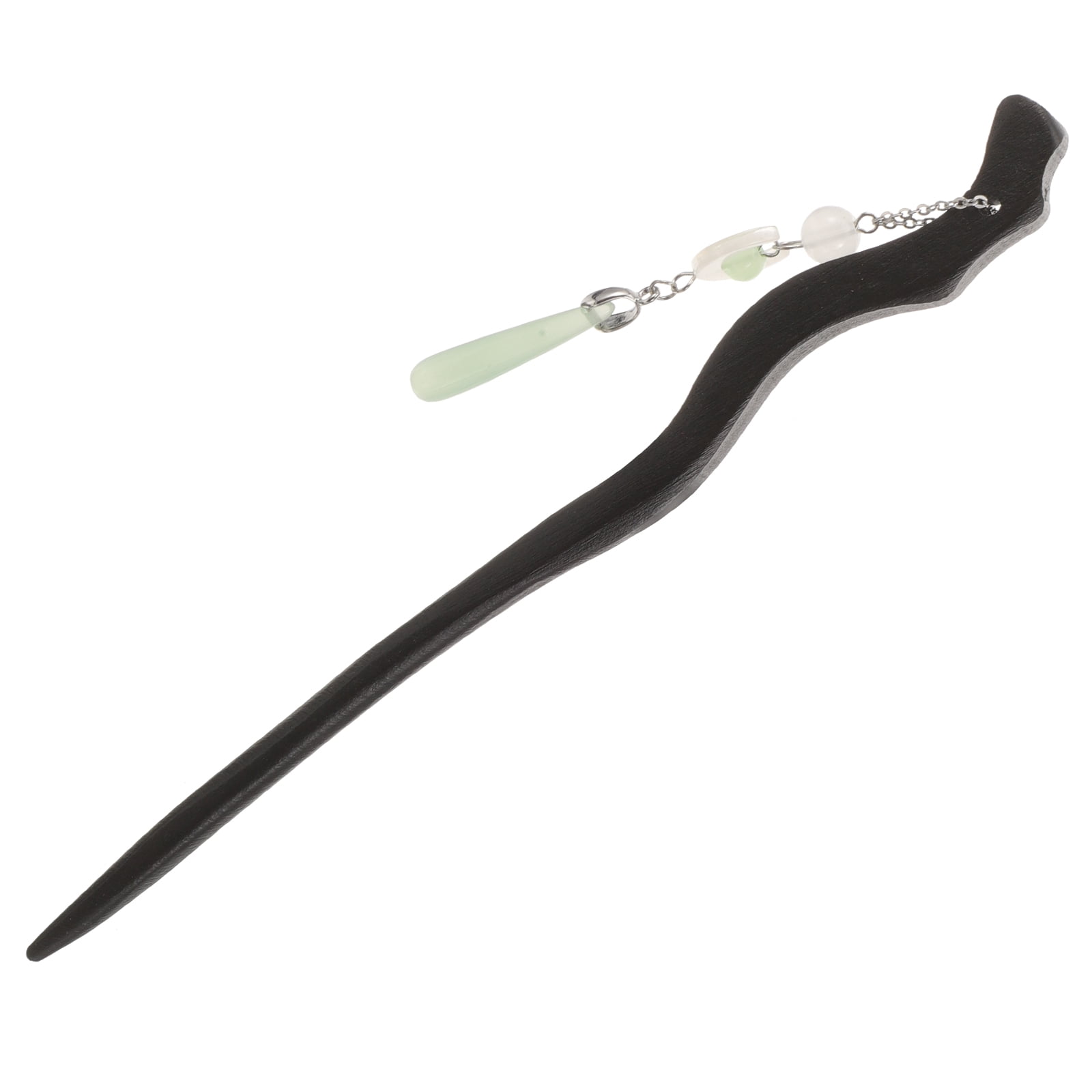 LOLIPPYY Brown Wooden Hair Stick Chinese Hair Accessory for Decoration ...