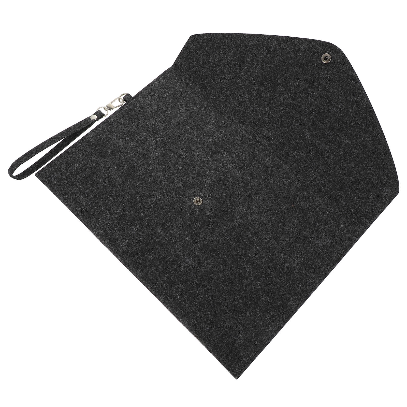 LOLIPPYY Business File Pouch Grey Felt File Folder Professional Office ...