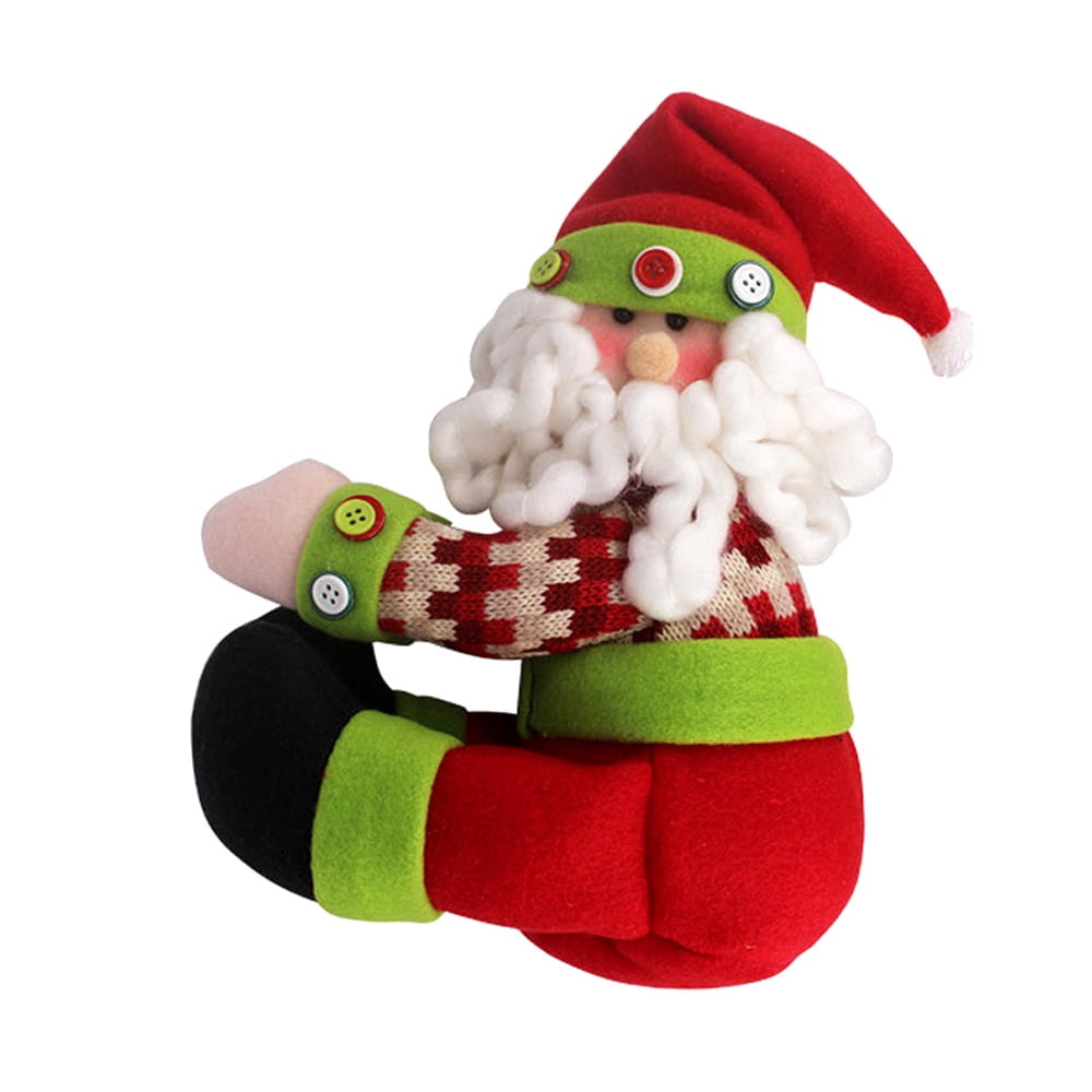 LOLIPPYY Christmas Tree Topper Santa Claus - Holiday Xmas Plush Stuffed ...