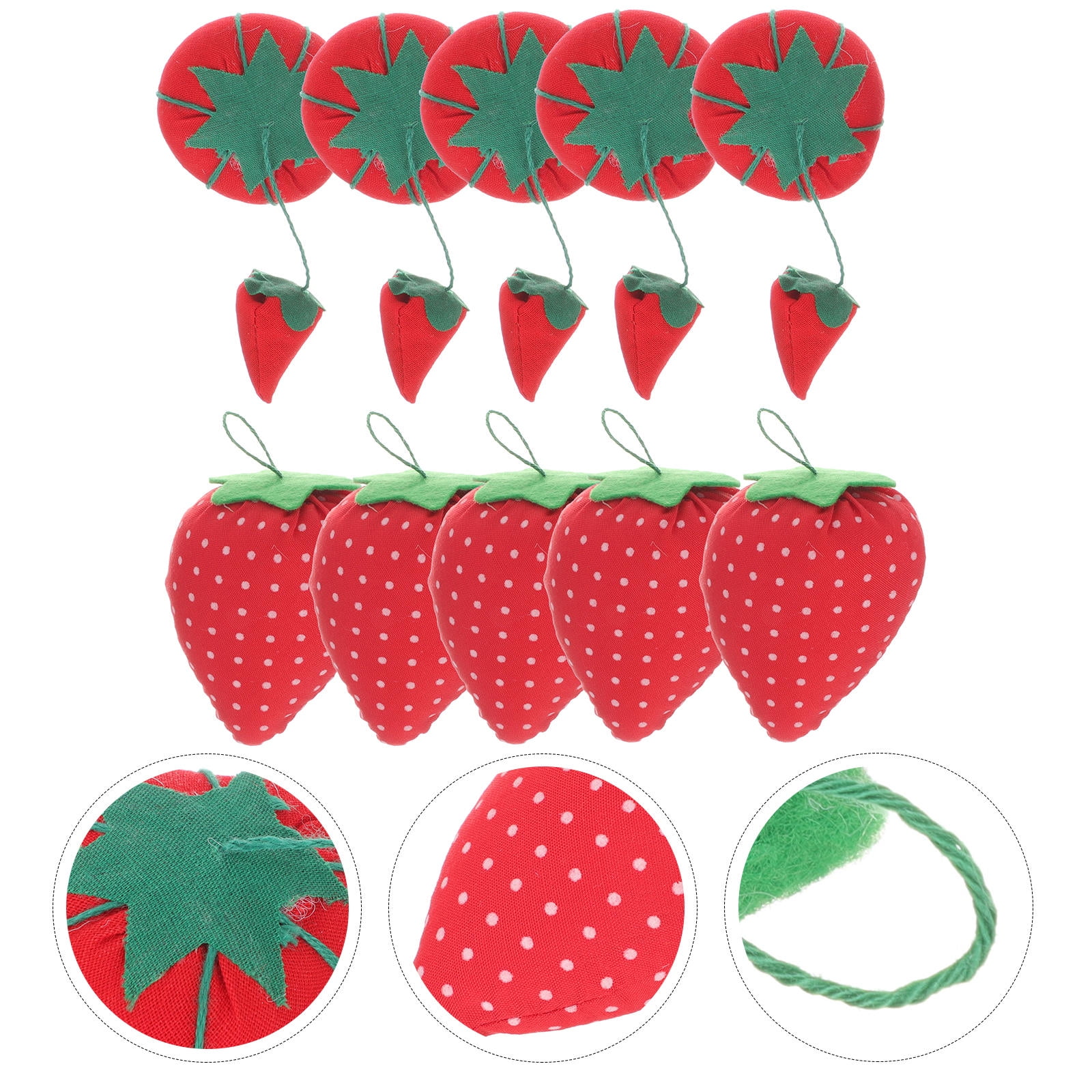 LOLIPPYY Compact Pin Cushion Daily Use Sewing Pin Holder Tomato Shaped ...