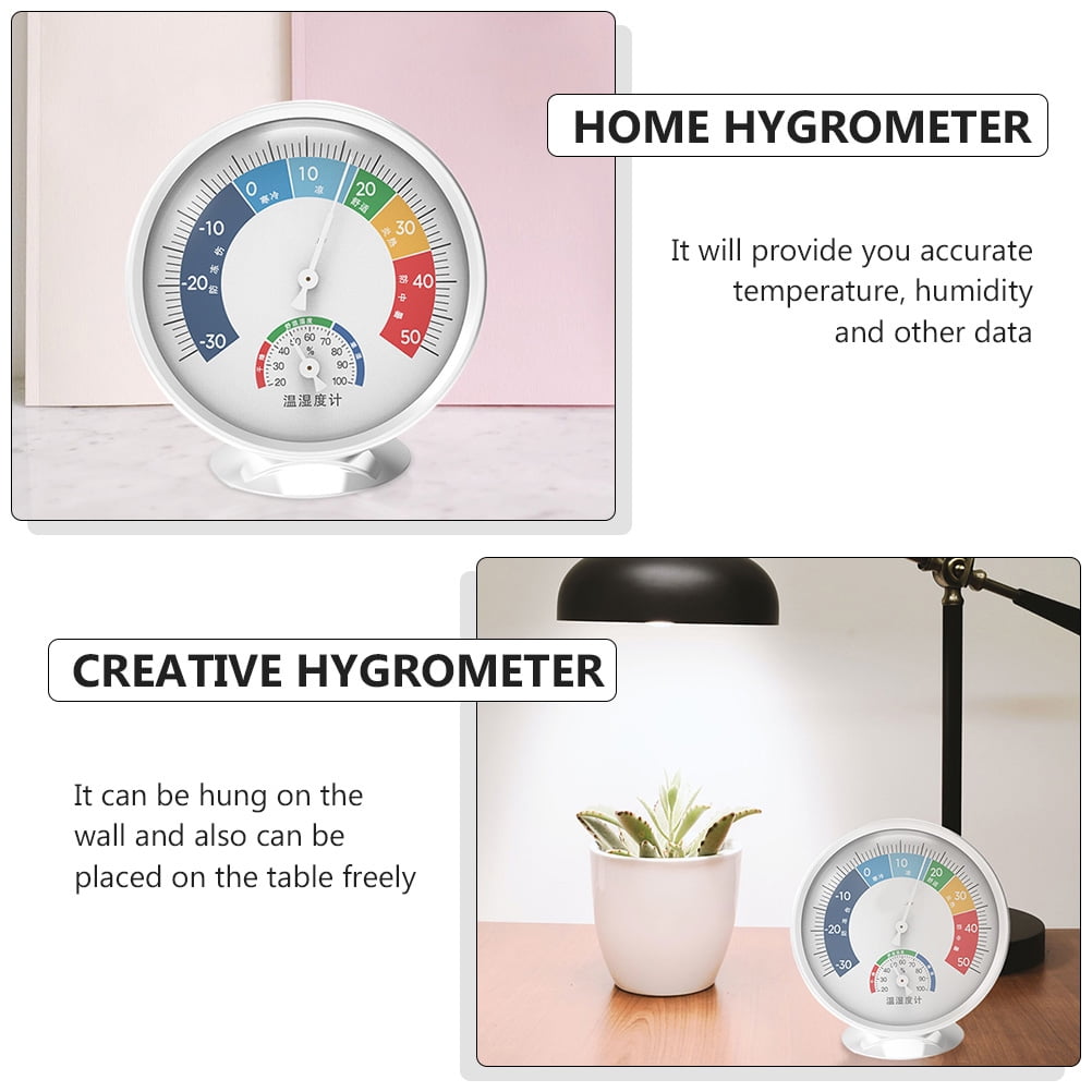 LOLIPPYY Home Decorative Hygrometer with for Easy Reading and Accurate ...