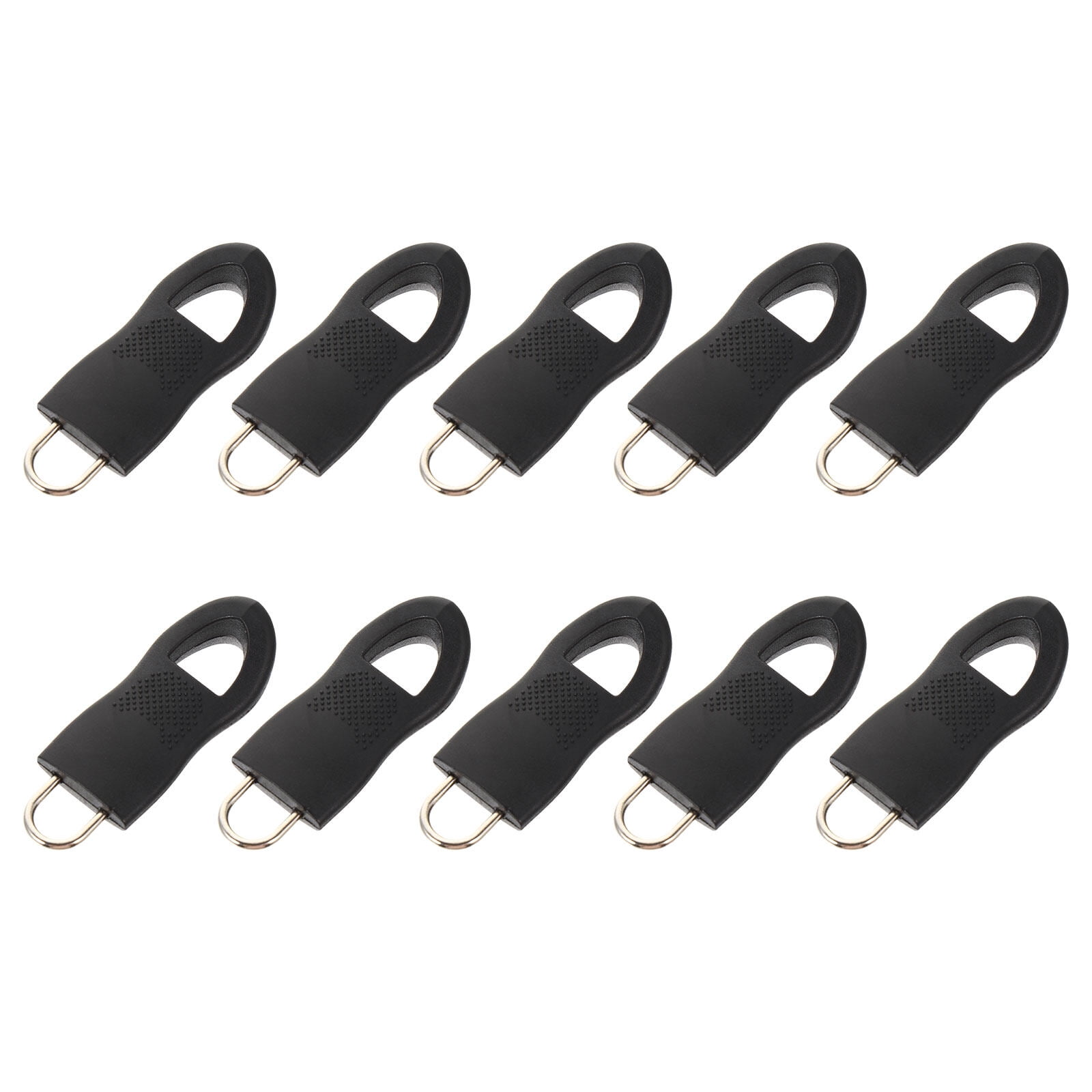 LOLIPPYY Detachable Zipper Pull Tab 10Set Rectangular Shape for Bags ...