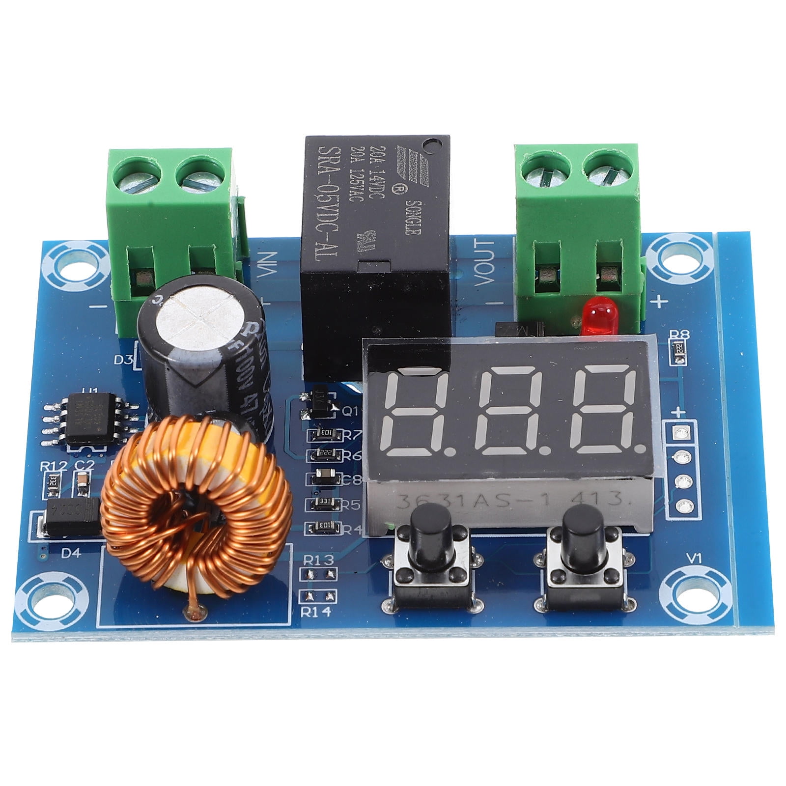 LOLIPPYY Digital Adjustable Voltage Protector Multi Color Dc Disconnect ...