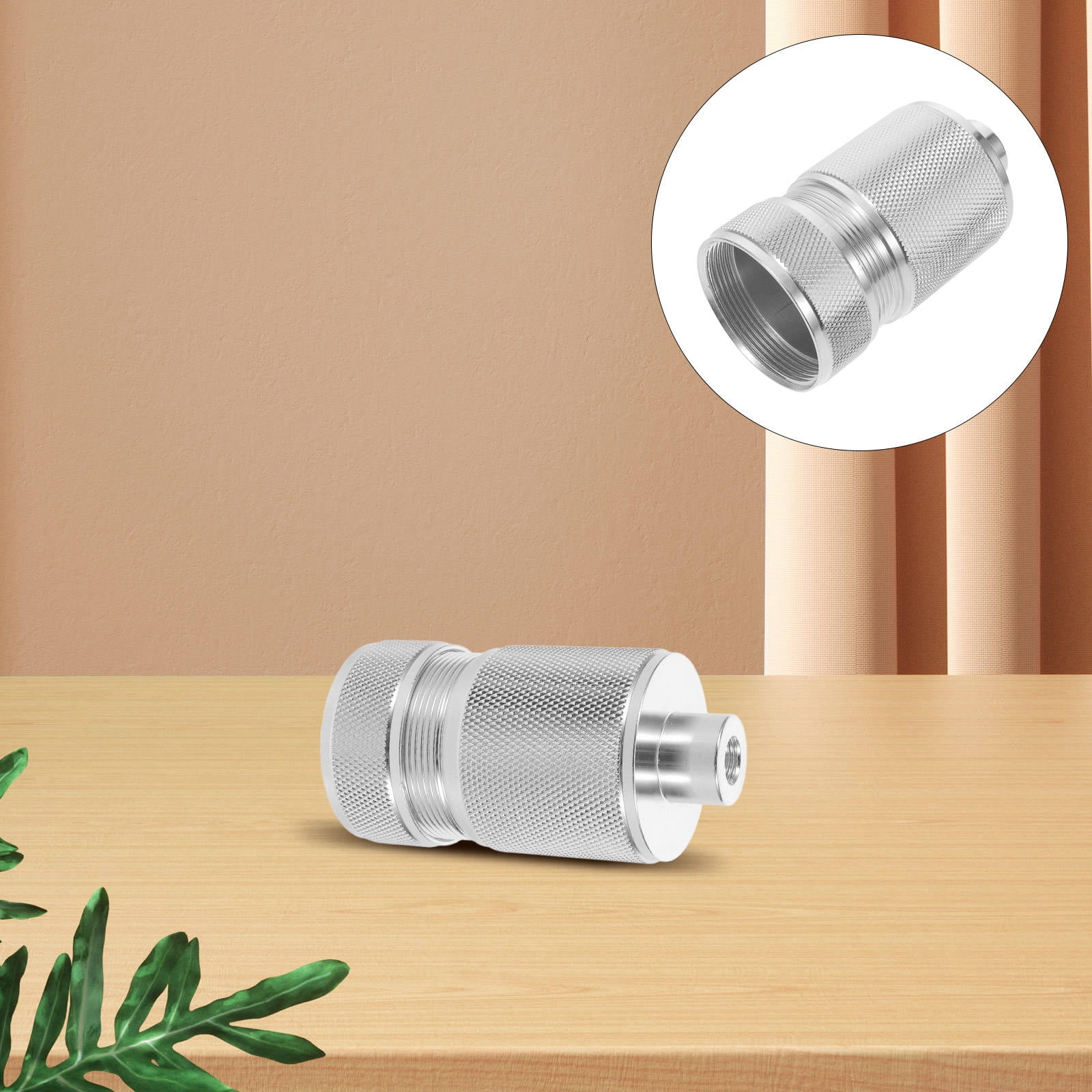 LOLIPPYY Dual Layer Aluminum Lamp Base Socket for Home Use with Easy ...
