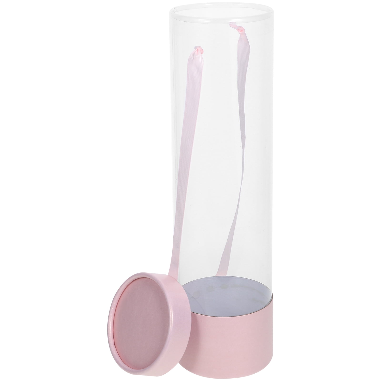 LOLIPPYY Clear Floral Storage Box with Lid, Design Perfect for Flower ...