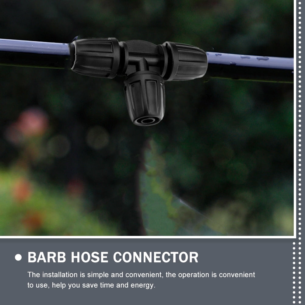 LOLIPPYY Durable PP Hose Barb Fitting for Garden Irrigation Simple ...