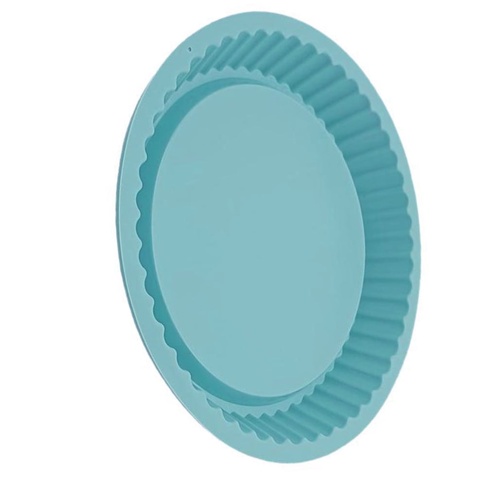 LOLIPPYY Easy Release Silicone Pie Baking Mold Sky Blue Non Stick 1Pack ...