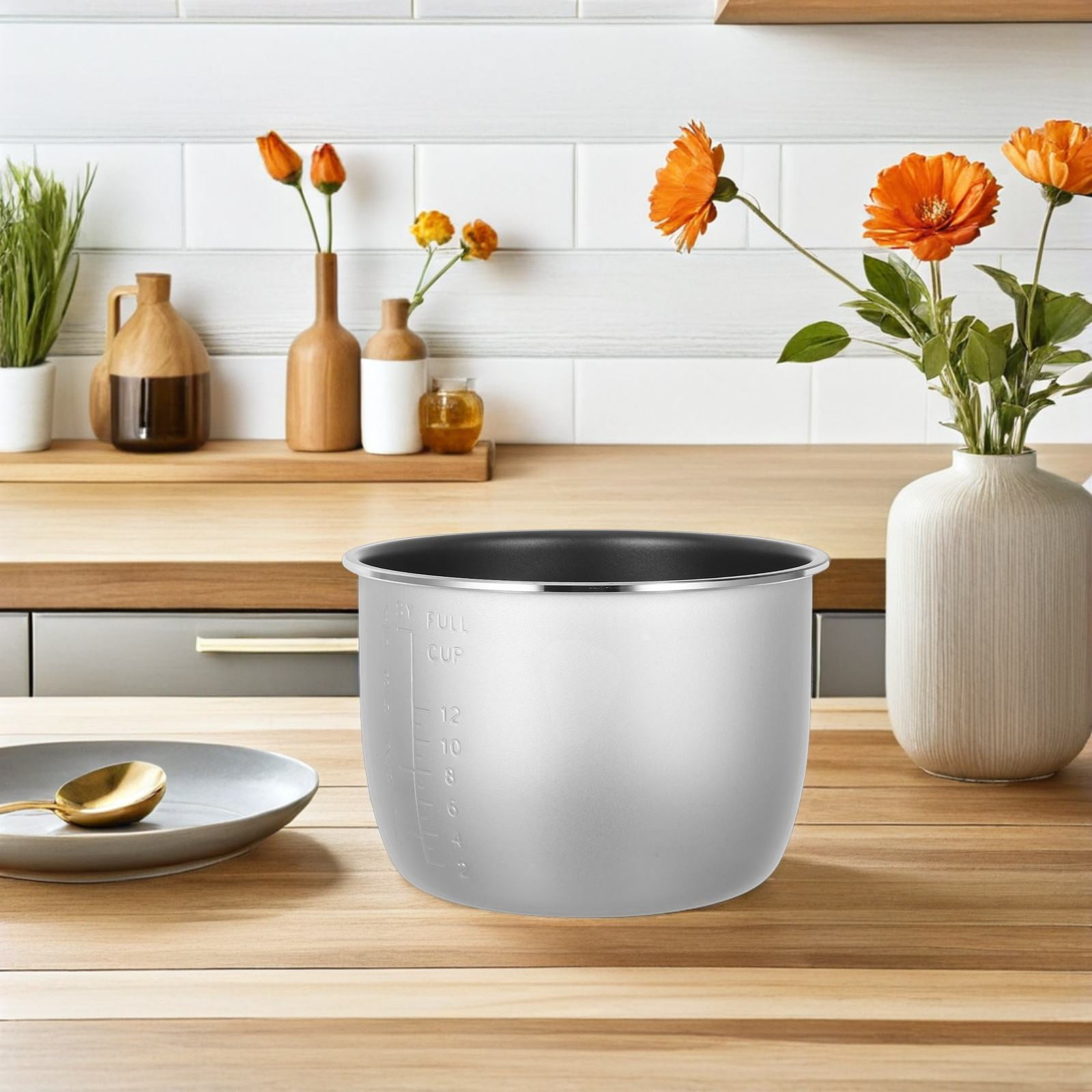 LOLIPPYY Electric Cooker Inner Pot Replacement Aluminum Rice Maker Pot ...