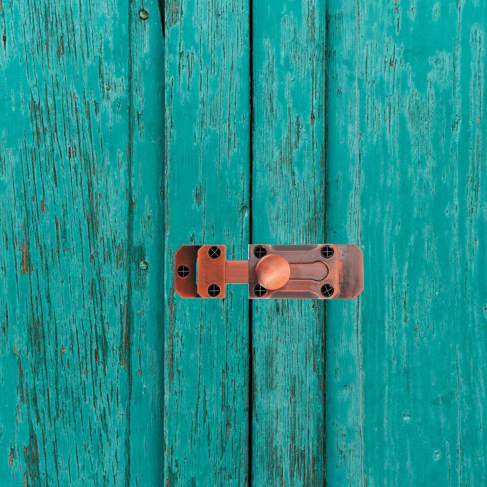 LOLIPPYY Elegant Dark Red Door Bolt with Zinc Alloy for French Doors ...