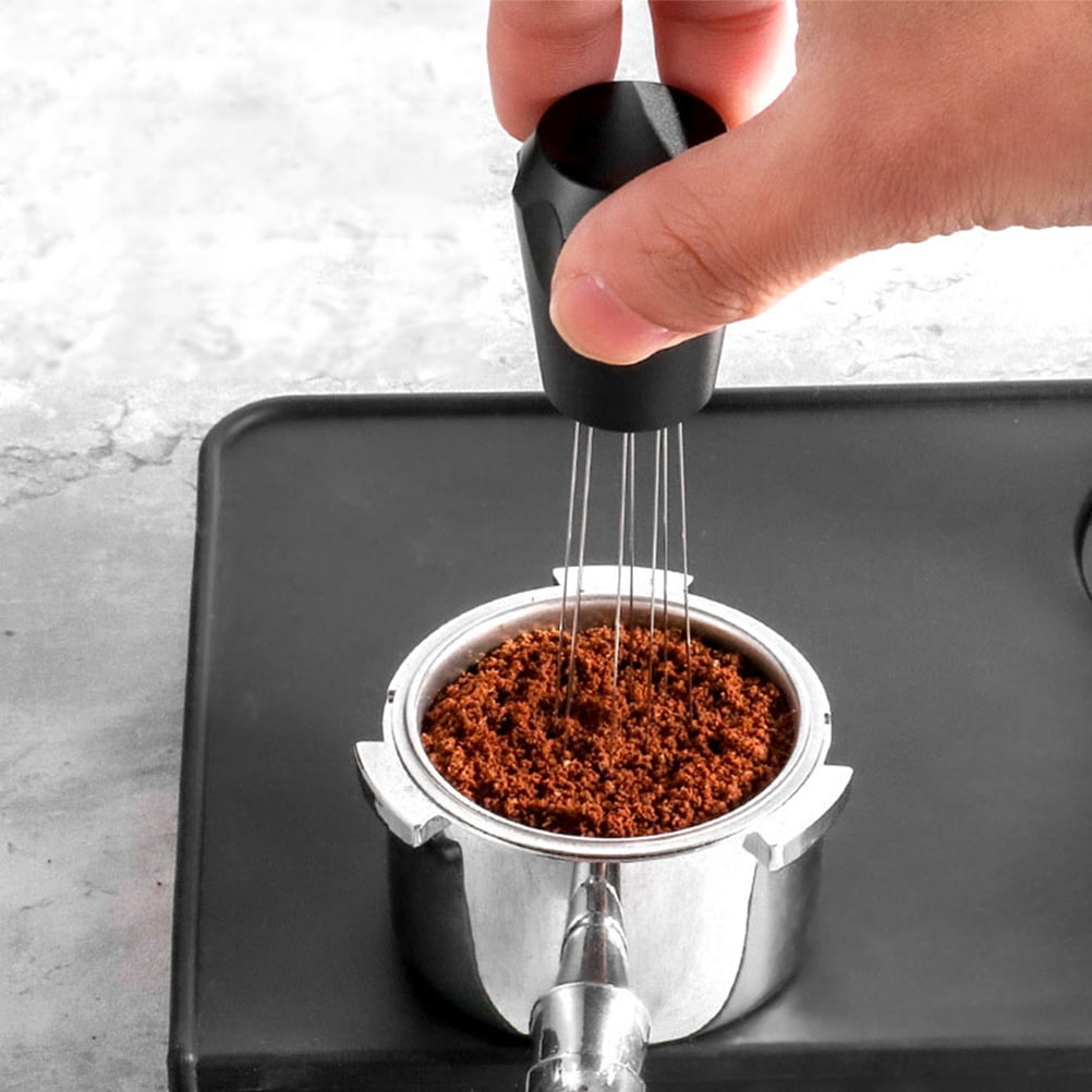 LOLIPPYY Black Espresso Stirrer Needle Coffee Distributor Tool ...