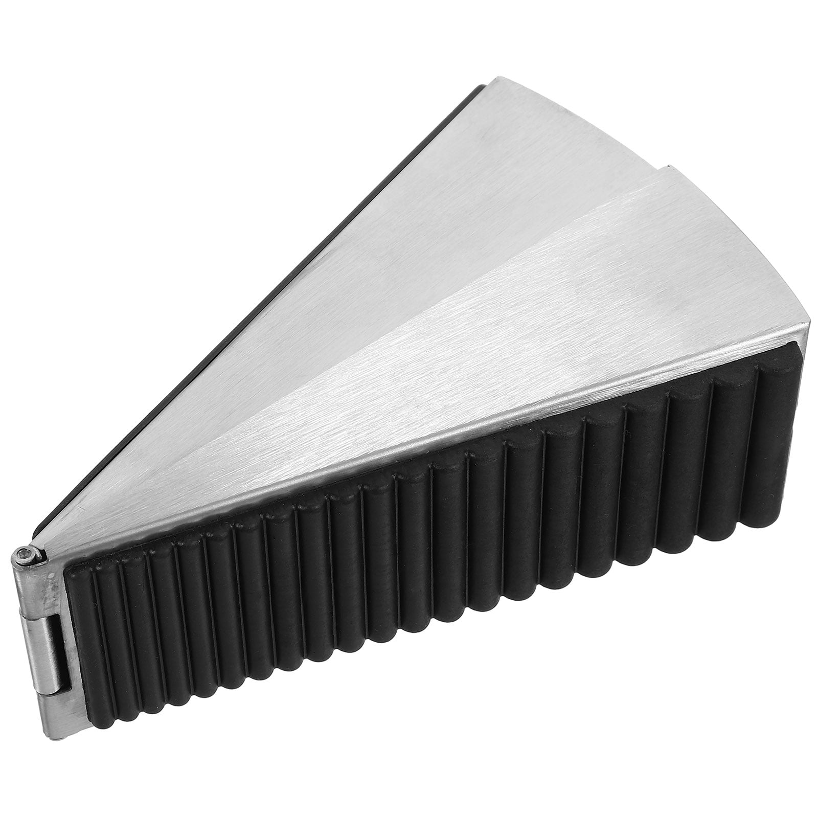 LOLIPPYY Exterior Door Stop Door Stopper Black Rubber Wedge Prevent ...
