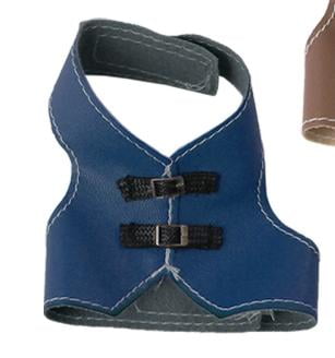 LOLIPPYY Light Blue Fake Leather Bird Vest for Parrots, Hens, Poultry ...