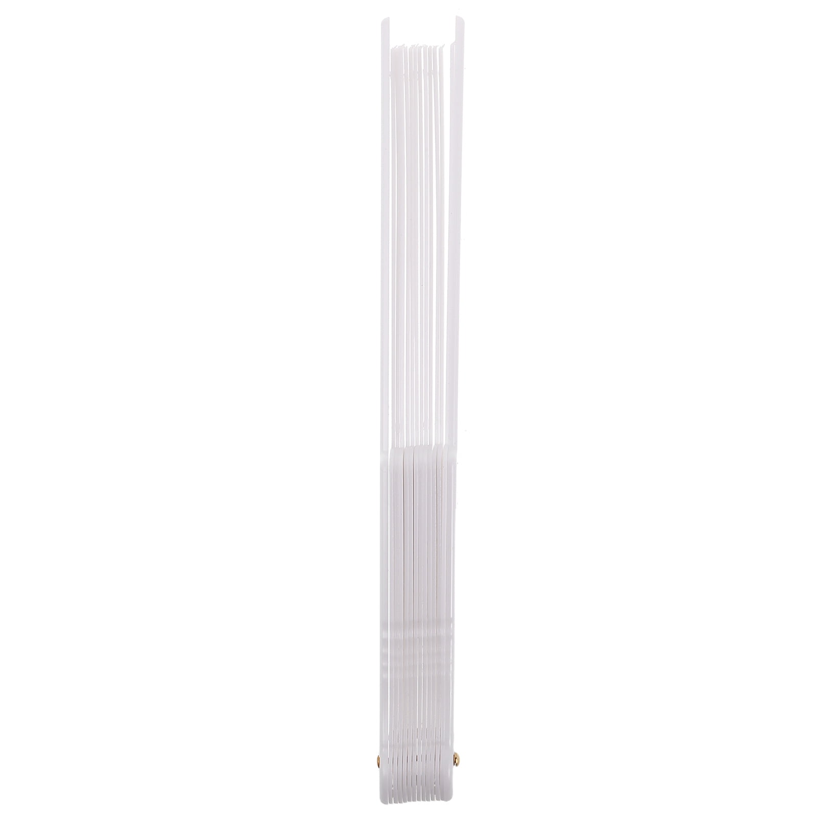 LOLIPPYY Fan Stick Hand Fan Frame White Plastic DIY Crafting 1Set ...