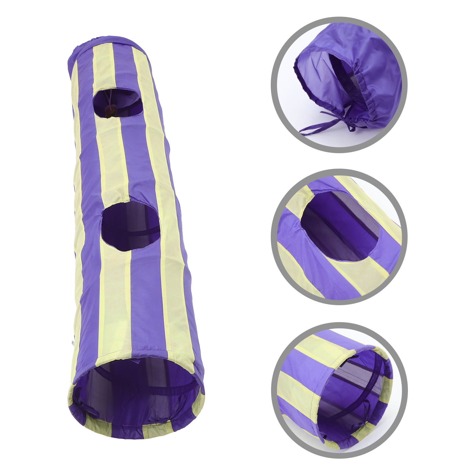 LOLIPPYY Foldable Cat and Puppy Tunnel Toy for Kittens and Small Dogs ...