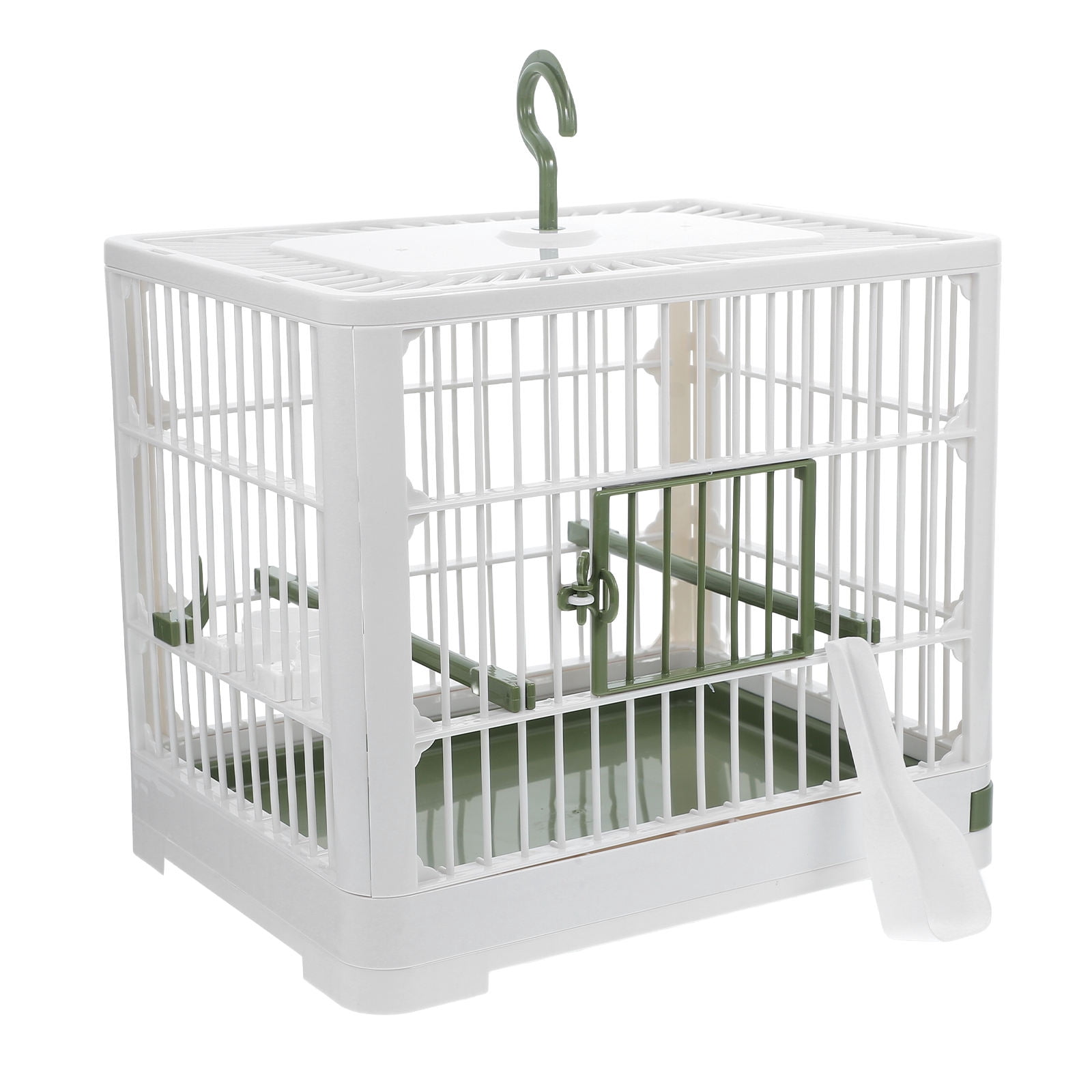 LOLIPPYY Foldable Portable Bird Cage with Stand Made from ABS for Safe ...