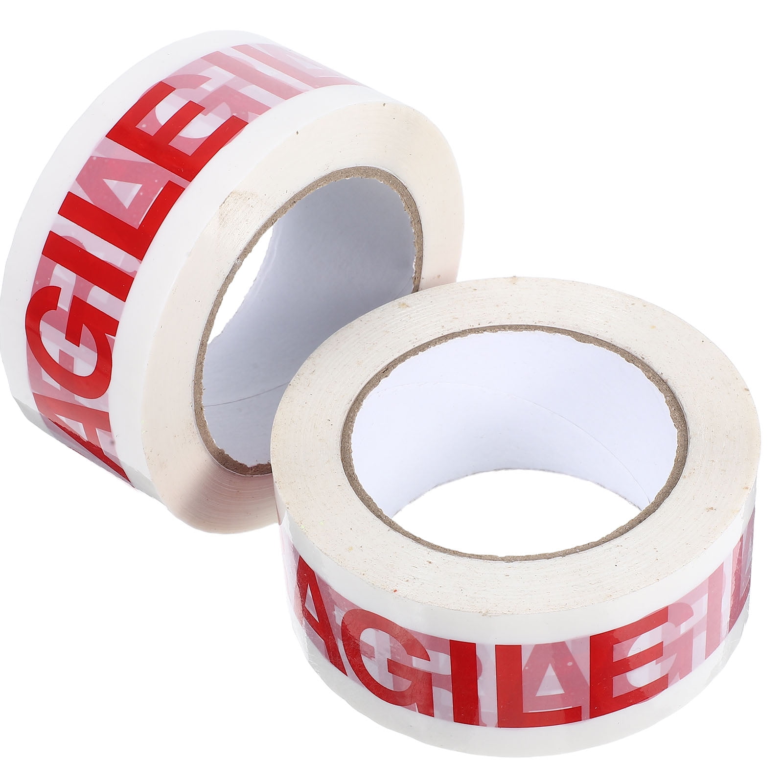 LOLIPPYY Fragile Shipping Tape with Vivid Red Text on White Background ...
