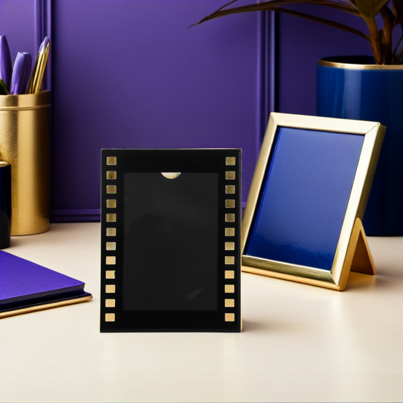 LOLIPPYY Freestanding Vintage Movie Picture Frame with Retro Filmstrip ...
