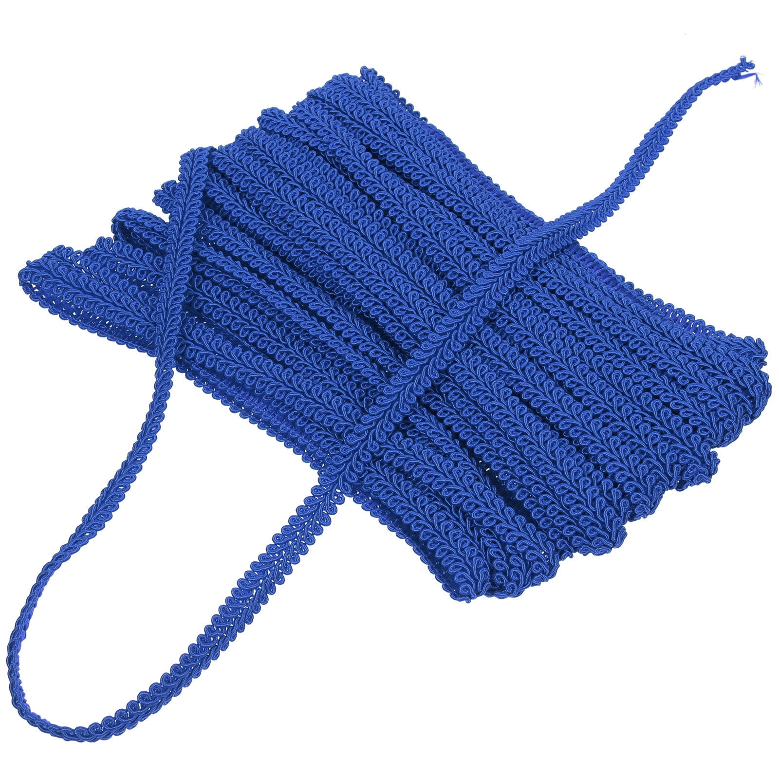 LOLIPPYY Blue Curtain Fringe Trim for DIY Sewing Decorative Lace Fabric ...