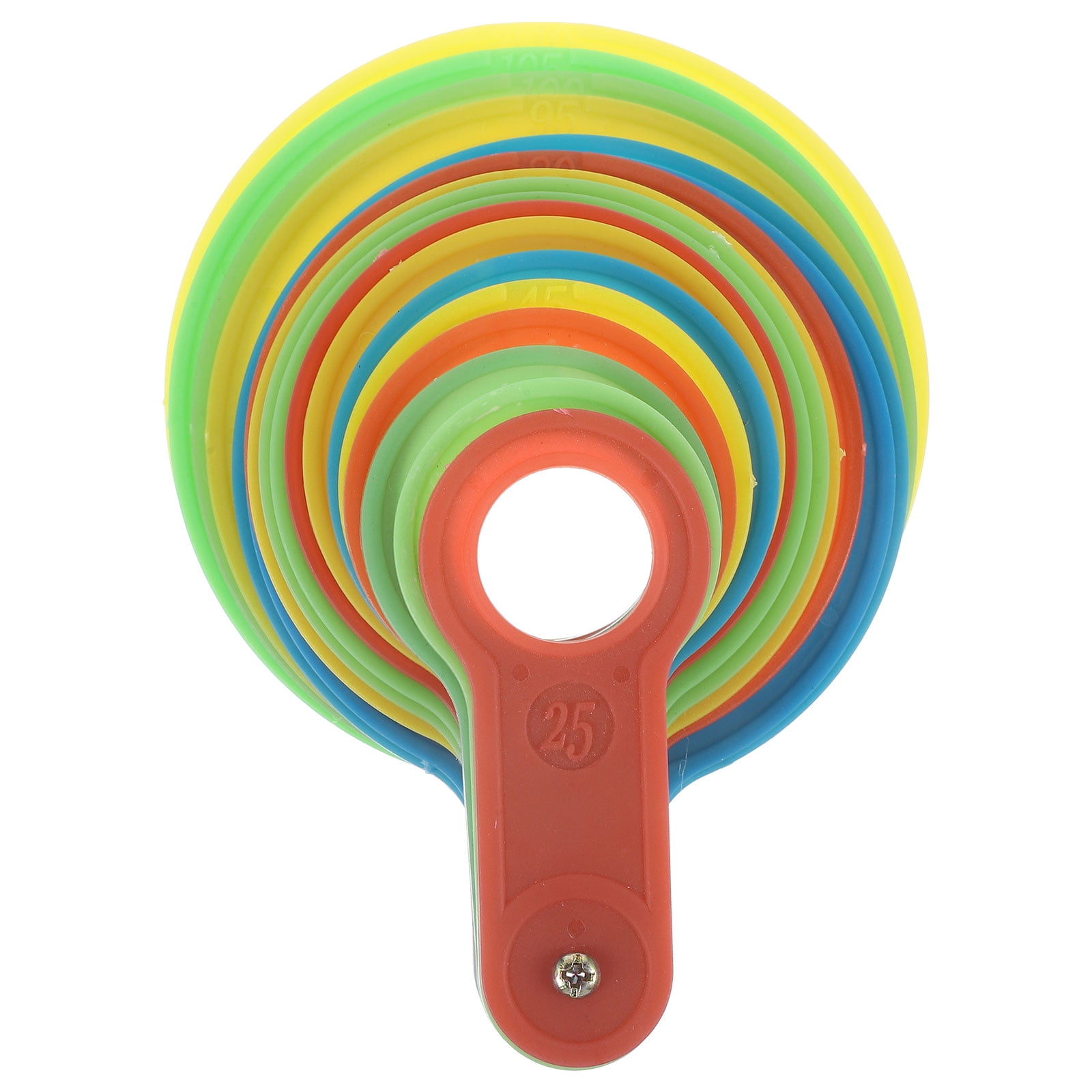 LOLIPPYY Fruit Diameter Measuring Circle Set, Simple Plastic Design for ...