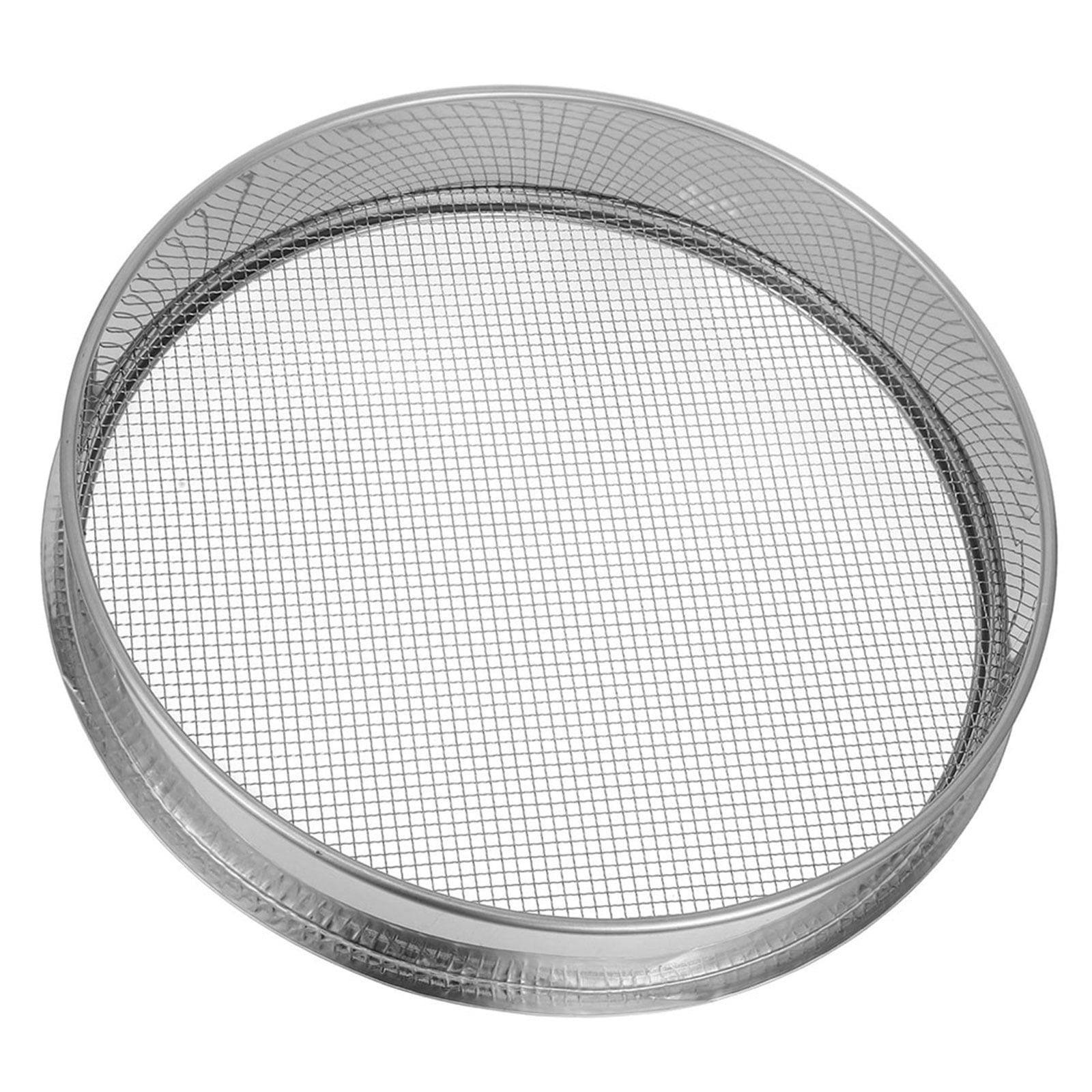 LOLIPPYY Garden Soil Sifter Stainless Steel Mesh Sifting Pan for ...