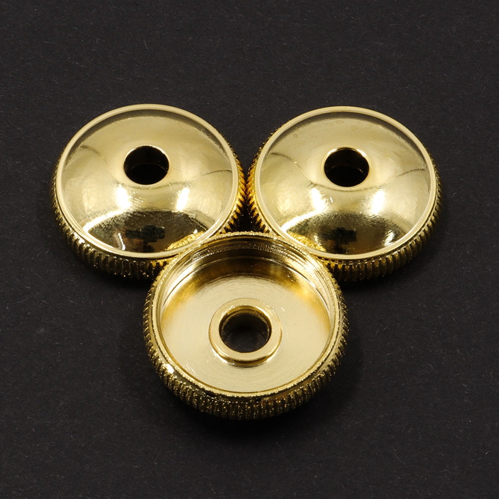 LOLIPPYY Golden Metal Trumpet Cornet Buttons Accessories Set for Drum ...