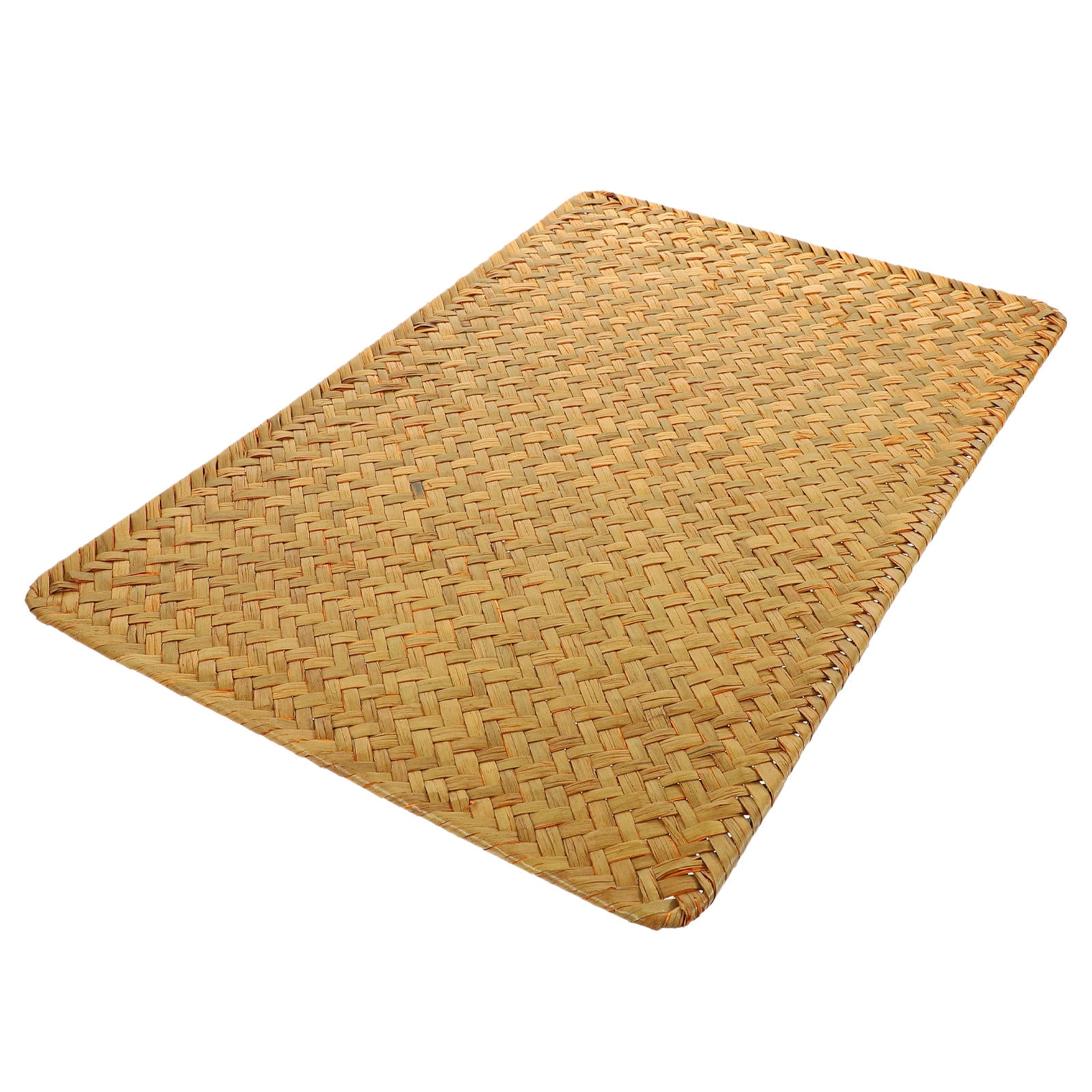 LOLIPPYY Handwoven Table Mat Light Brown Bamboo Woven Place Mat ...
