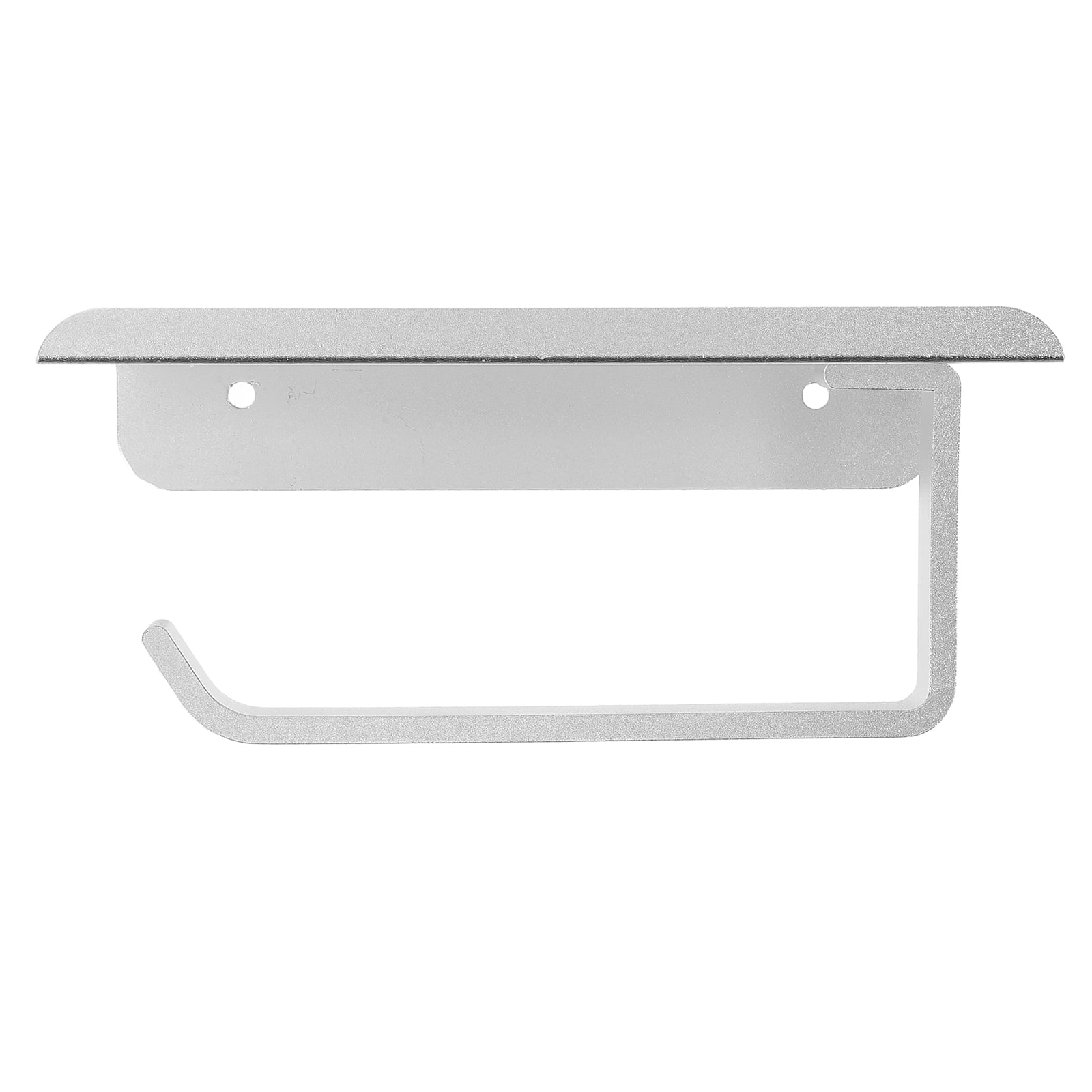 LOLIPPYY Hanging Roll Paper Holder Silver Space Aluminum Simple and ...