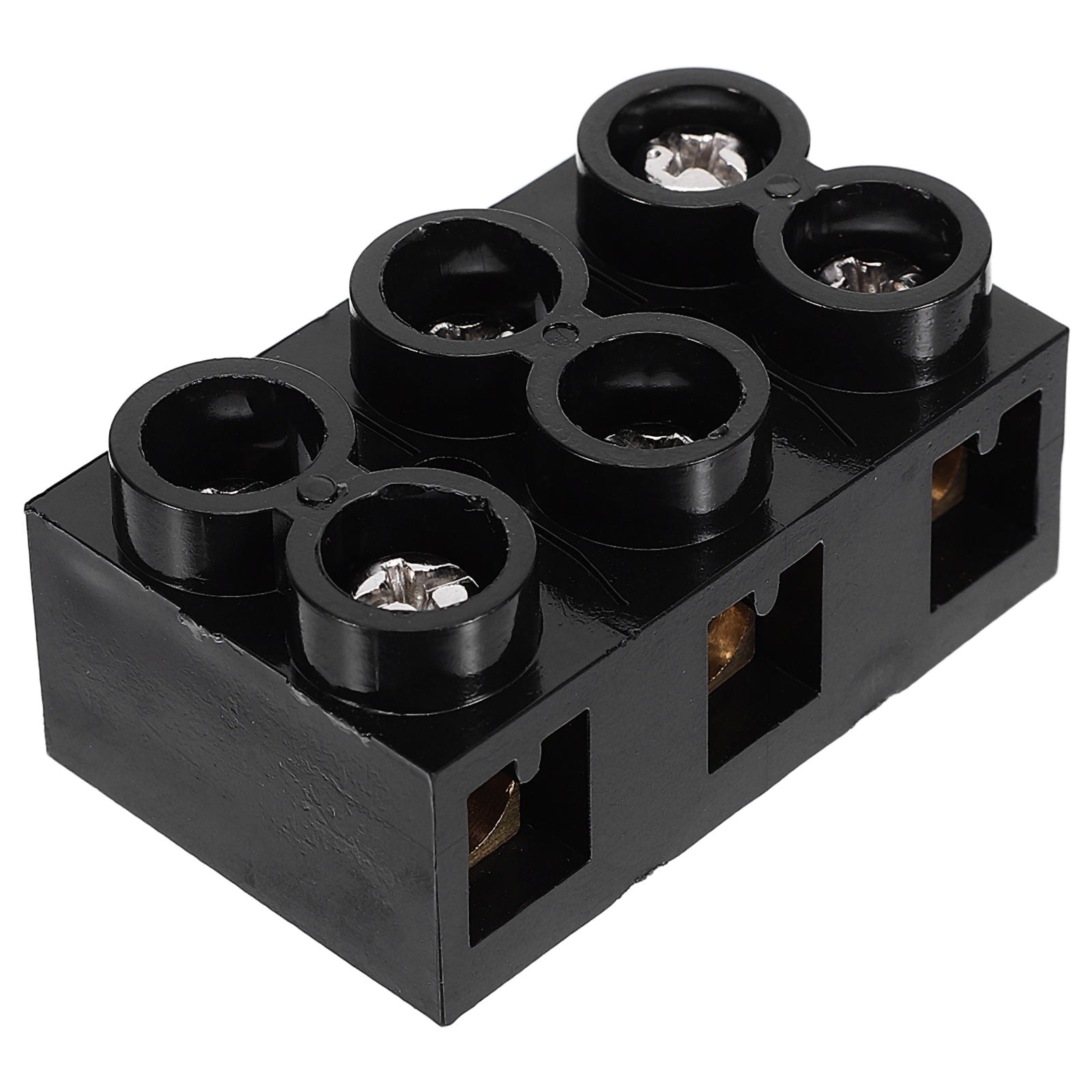 LOLIPPYY Heavy Duty 3 Position Terminal Block Screw Connector for ...