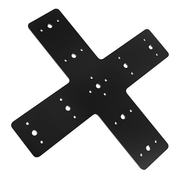 LOLIPPYY Heavy Duty Cross Mending Plates Metal Mounting Plate for ...