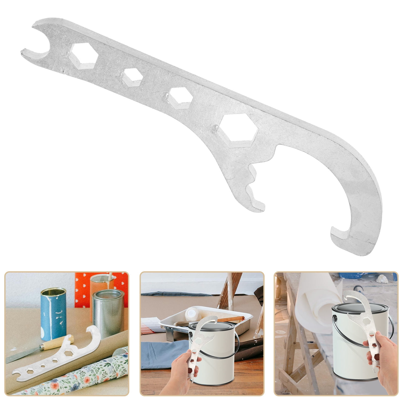 LOLIPPYY Hydrant Wrench Bucket Tool Iron Opening Buckets Garage Tools ...