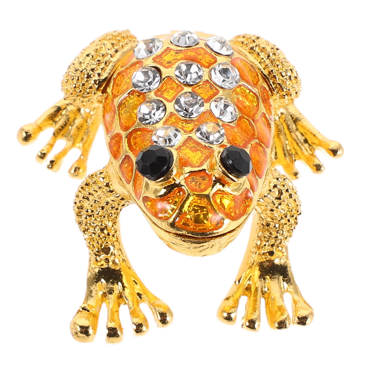 LOLIPPYY Metal Jewelry Organizer Box with Hinged Lid, Intricate Animal ...