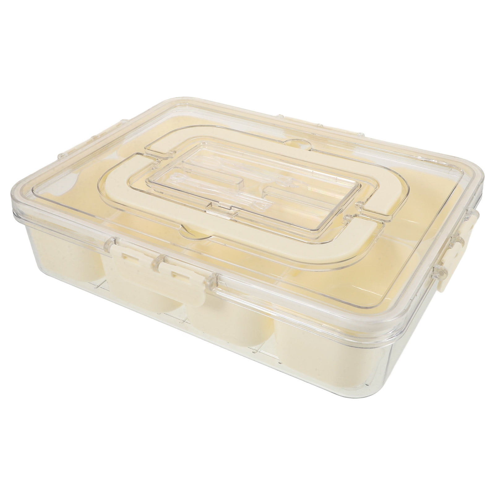 LOLIPPYY Kitchen Containers Multi Compartment Food Container ...