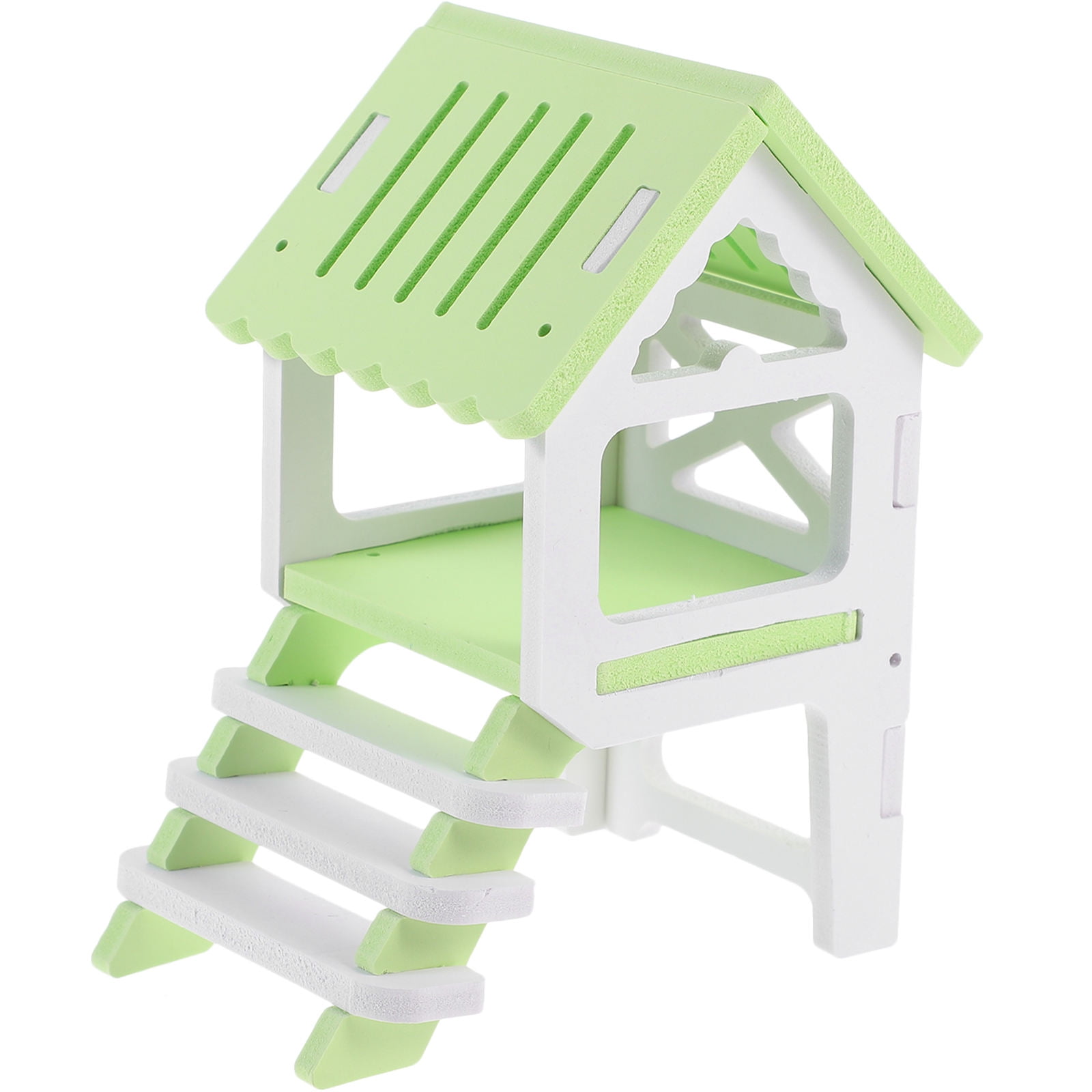 LOLIPPYY Light Green Guinea Pig Hideout House Made of Durable PVC for ...