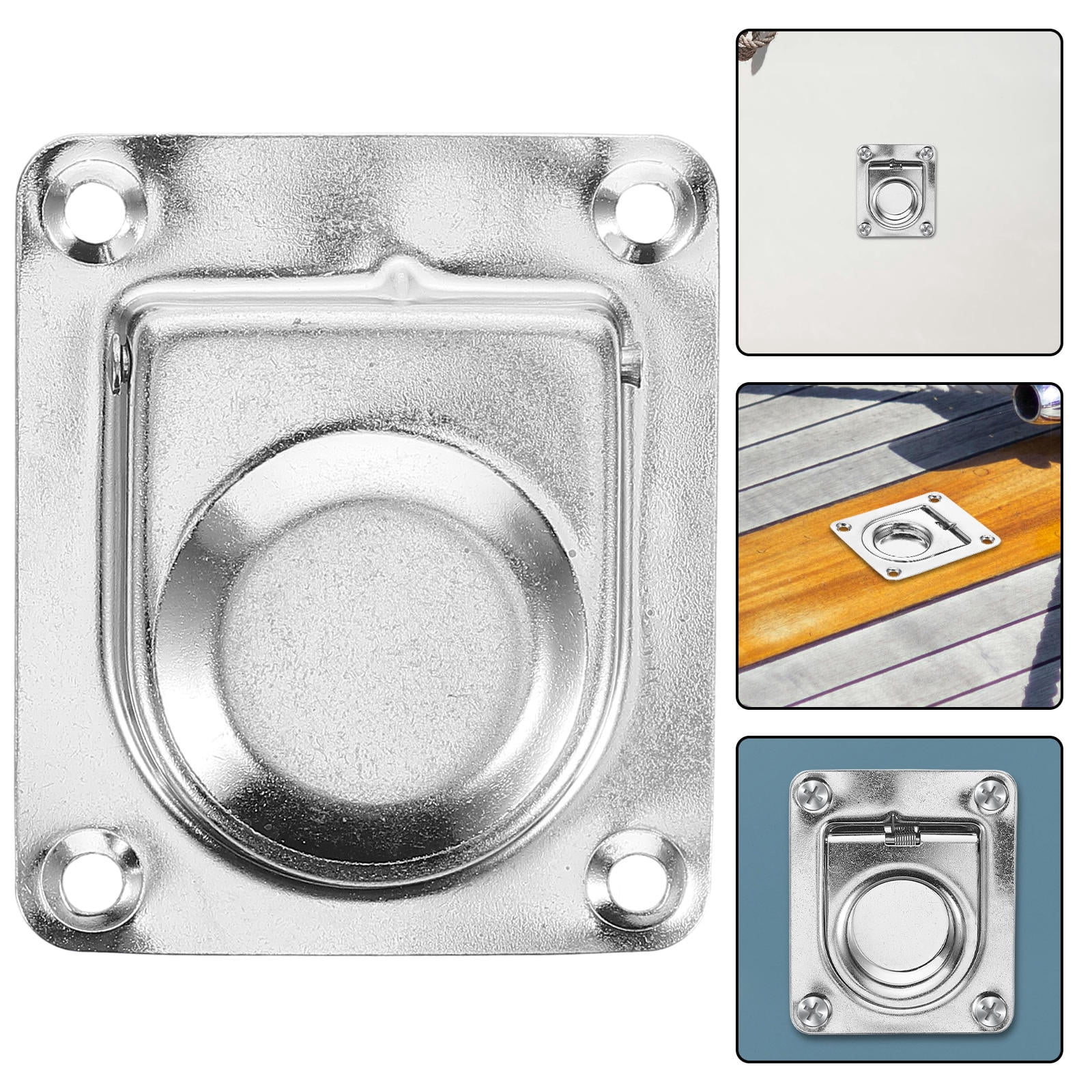 LOLIPPYY Marine Flush Pull Ring Handle for Yacht Drawer Door Boat Deck ...