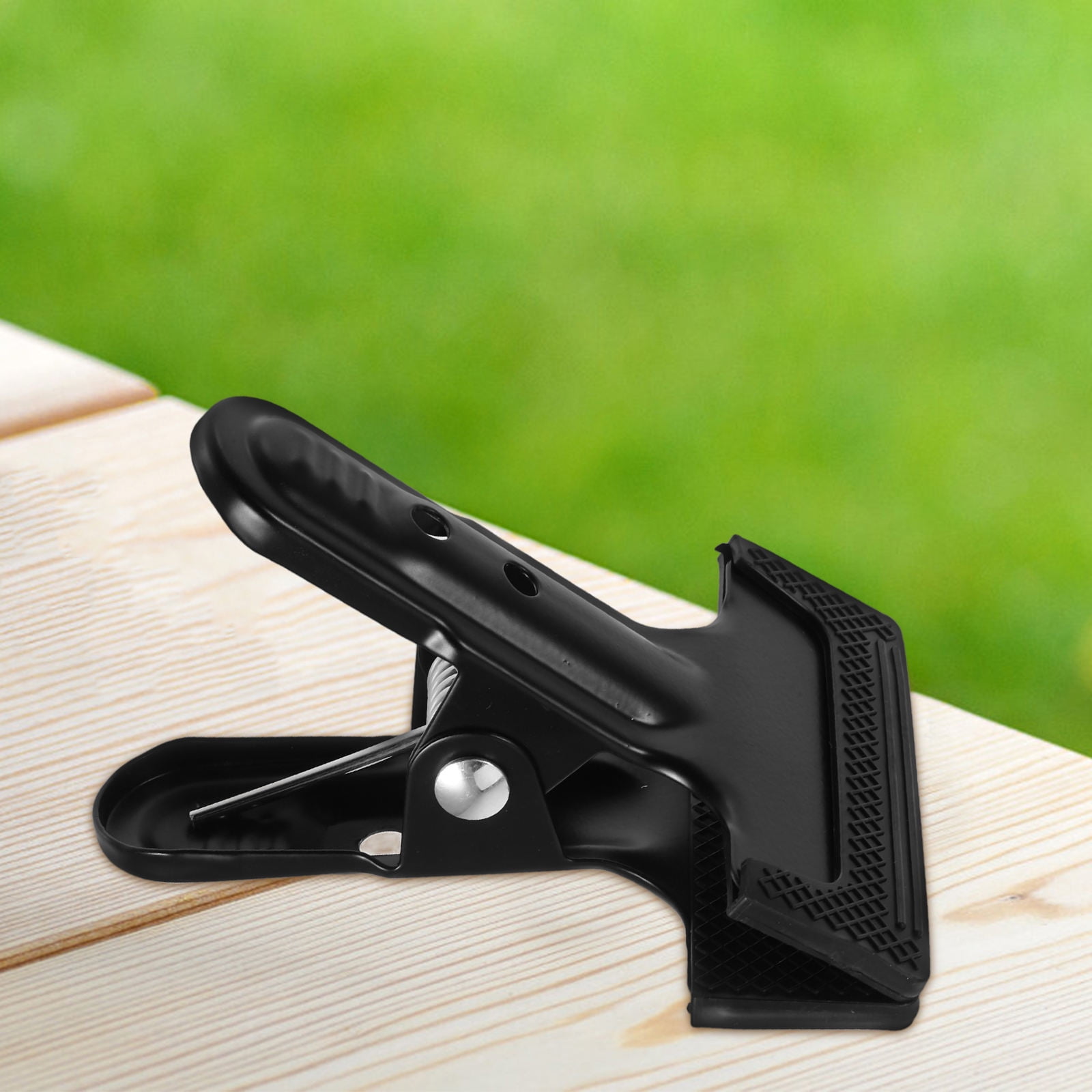 LOLIPPYY Metal Clamps Heavy Duty Balloon Clamps Sturdy Grip Black ...