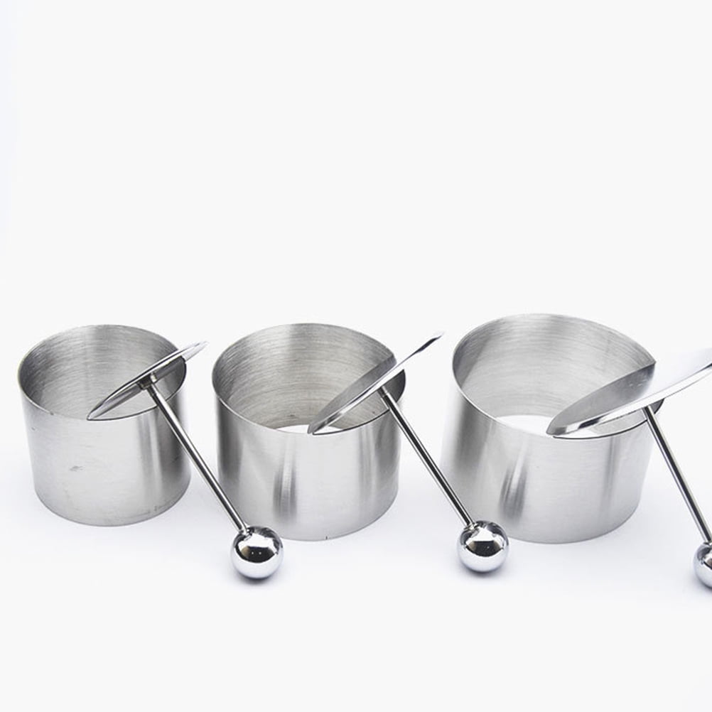 LOLIPPYY Mini Round Baking Molds Set for Food Presentation and Dessert ...