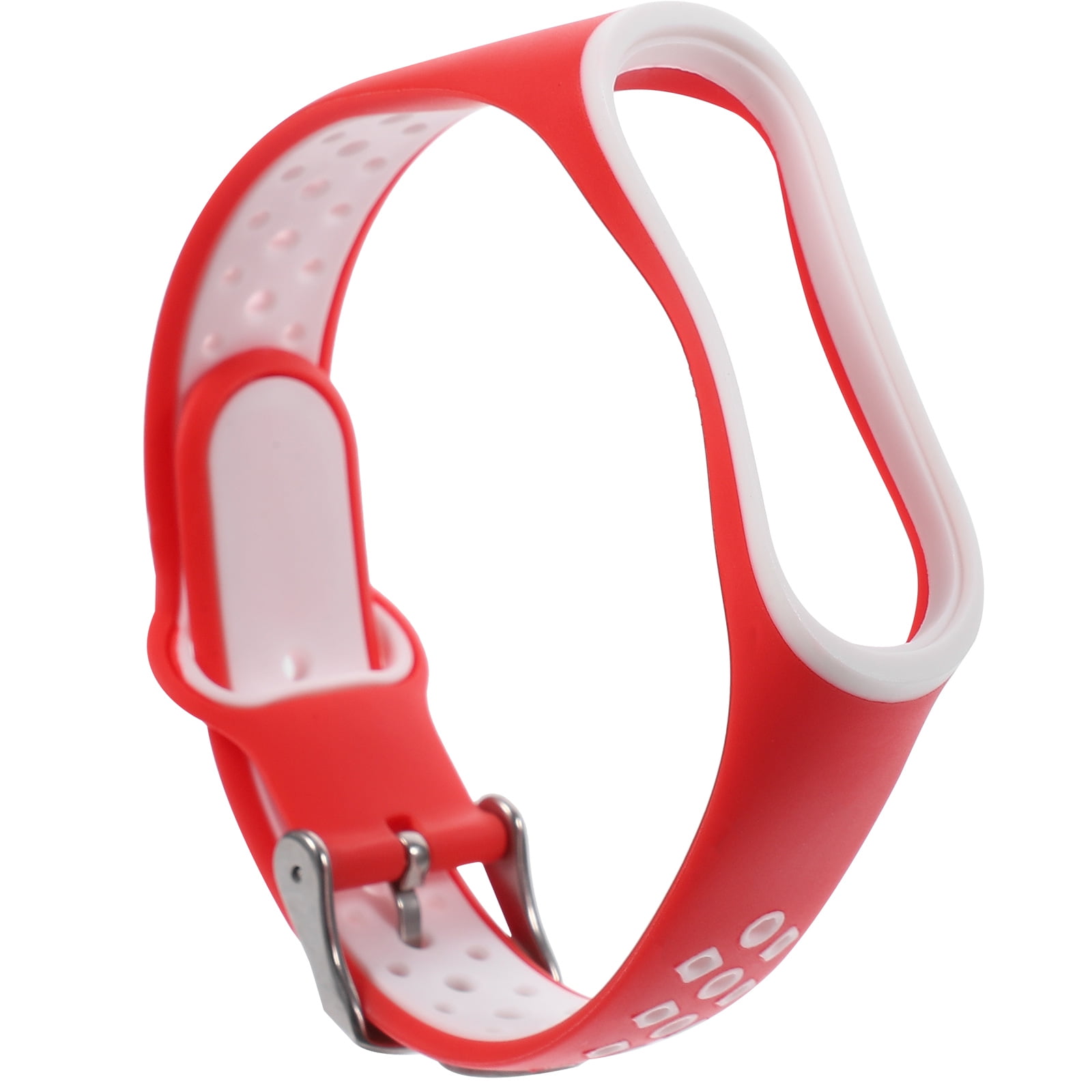 LOLIPPYY Minimalist Silicone Wristband for 3 or 4 25cm White 1Pcs ...
