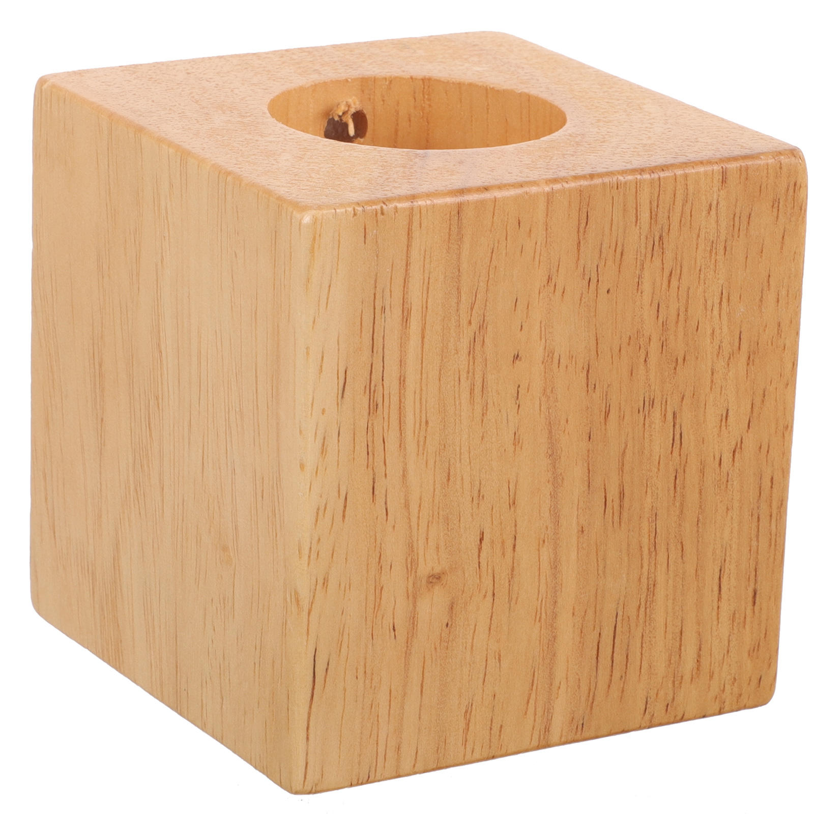 LOLIPPYY Minimalist Table Lamp Holder Assorted Color Rubber Wood 1Pack ...