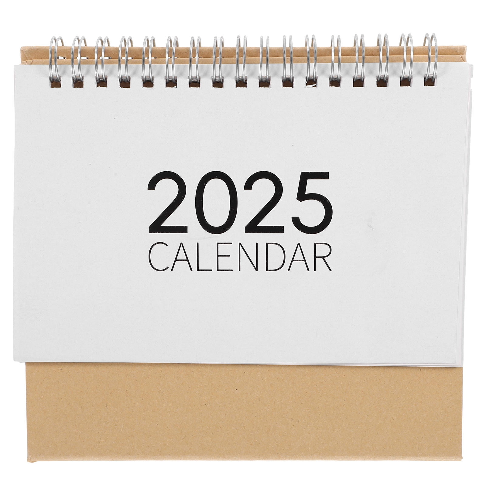 LOLIPPYY Modern Touch Tabletop Flip Monthly Calendar Multi Paper ...