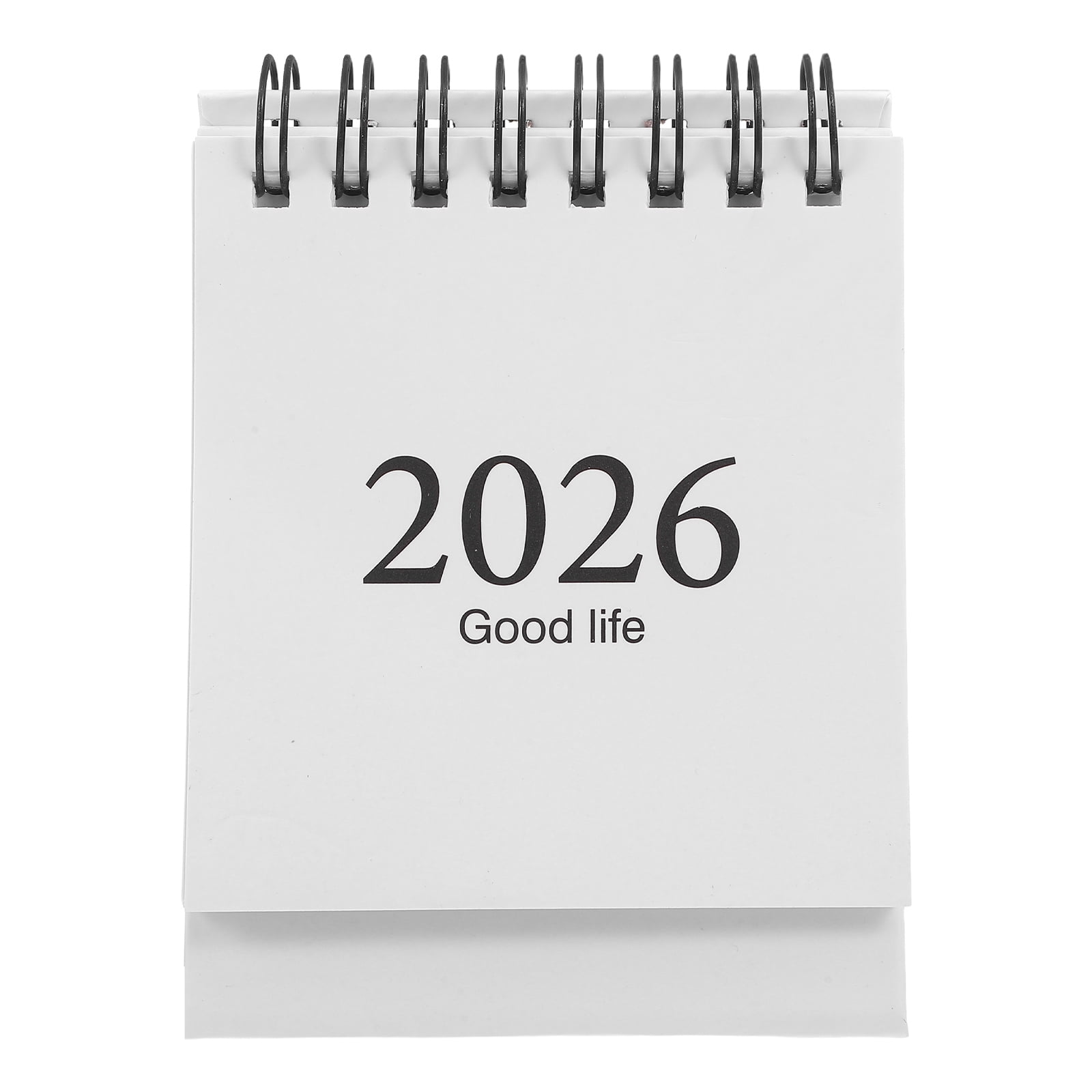 LOLIPPYY Monthly Flip Calendar 2026 Small Desk Calendar White for Home ...
