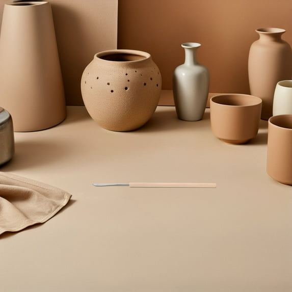 LOLIPPYY Multi Color Pottery Shaping with Wood Handle for Clay and ...
