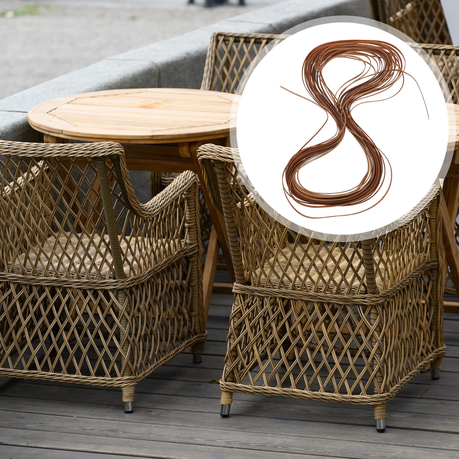 LOLIPPYY Multifunctional Plastic Rattan Weaving Material for Chair ...