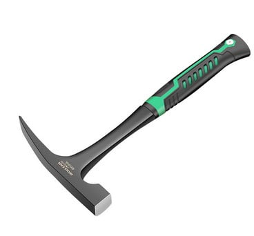 LOLIPPYY Multifunctional Pointed Geological Hammer Dual Head Mining ...