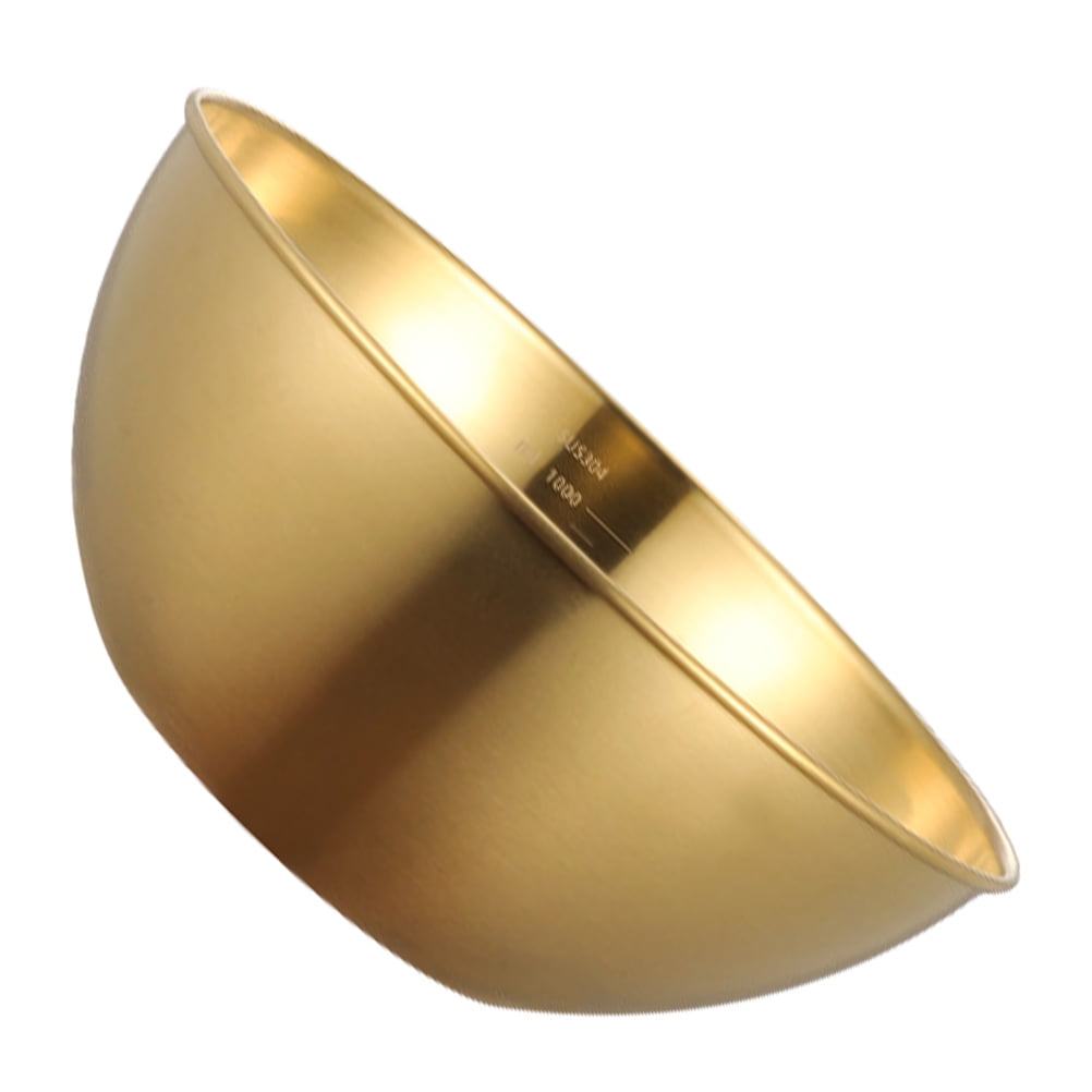 LOLIPPYY Golden Stainless Steel Multipurpose Basin for Kitchen, Fruit ...