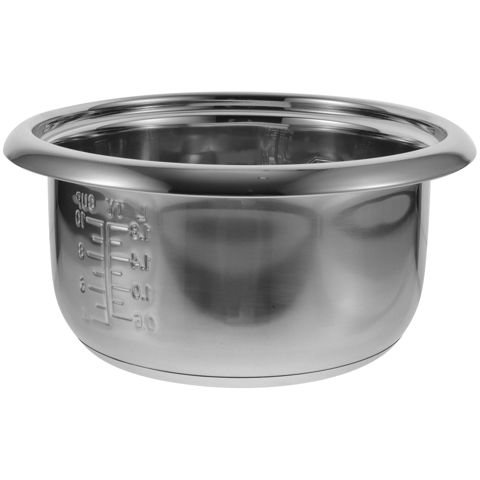 LOLIPPYY Non Stick Silver Rice Cooker Replacement Inner Pot with ...