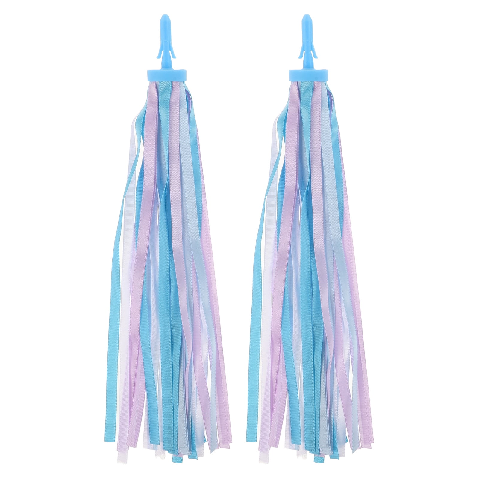 LOLIPPYY One Pair of Childrens Bike Handlebar Streamers Grips Tassels ...