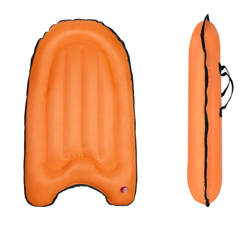 LOLIPPYY Orange Inflatable Floating Rowboat Made with PVC Material for ...