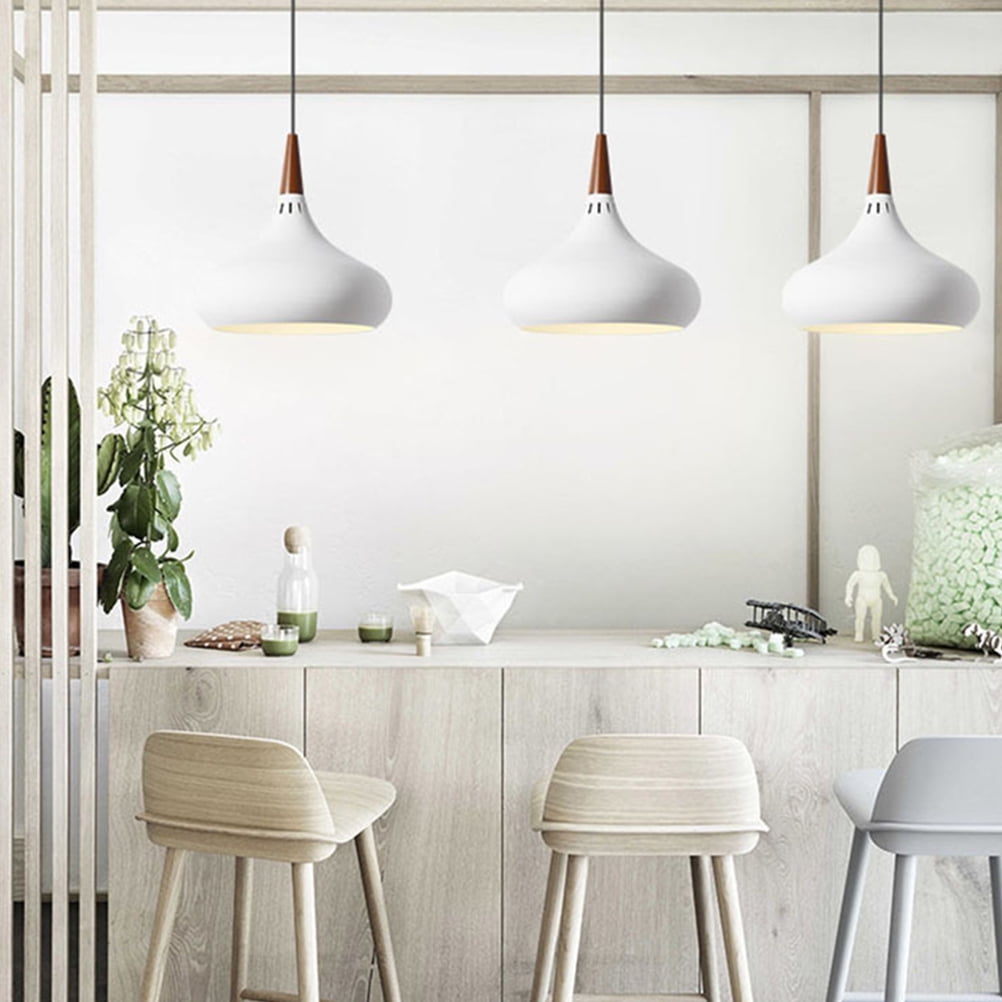 LOLIPPYY Pendant Lamp Shades Aluminum Pink Round 1Pcs for Unique ...